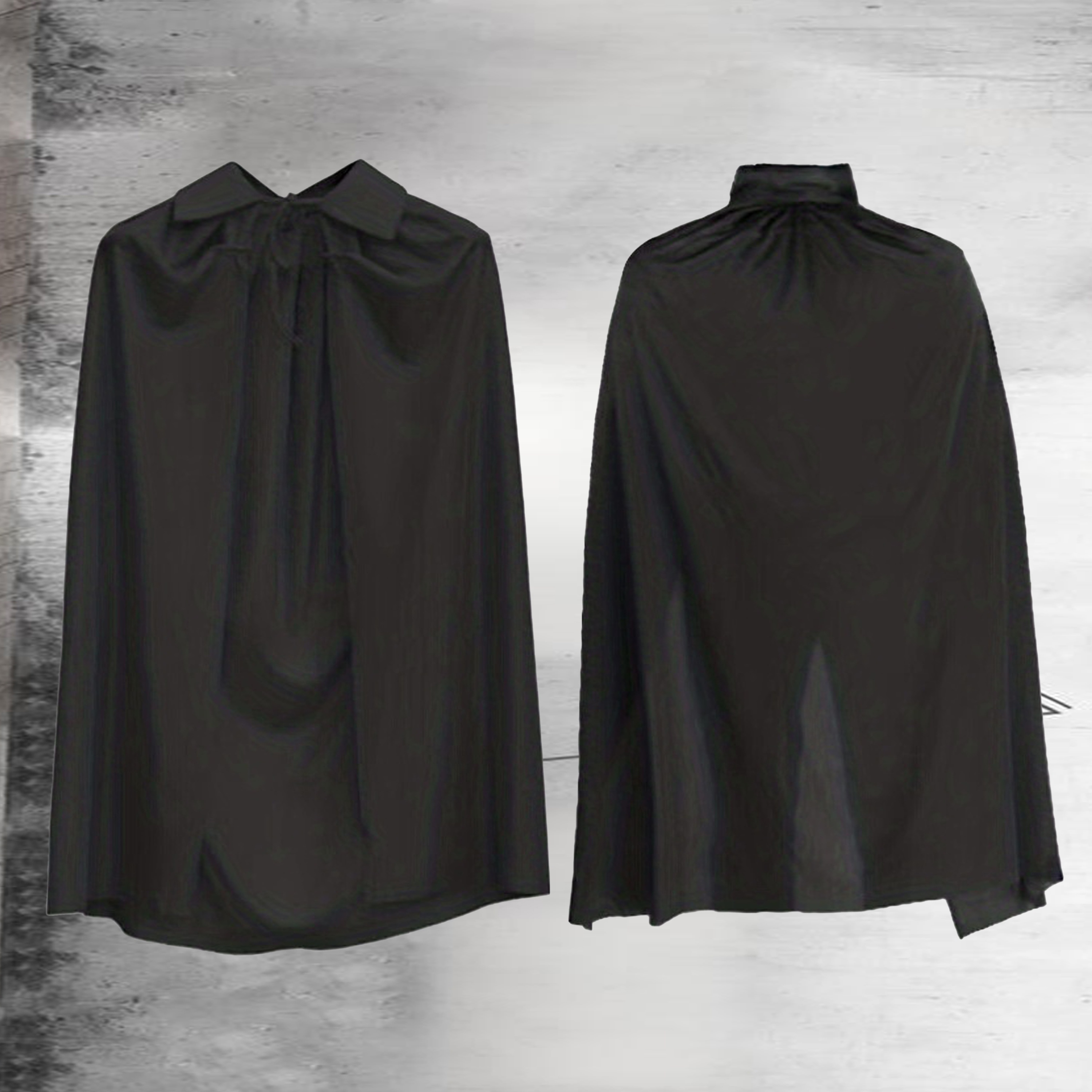 Halloween Cloak Single Layer Black Cape Adult Party Cos - Temu