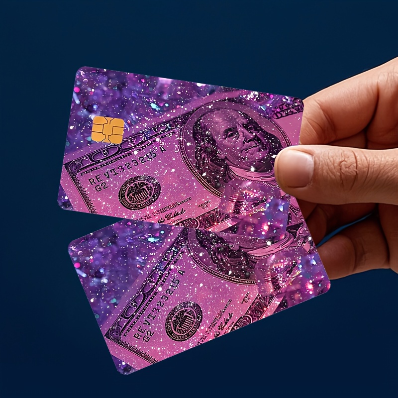 credit card stickers sold on Temu United States