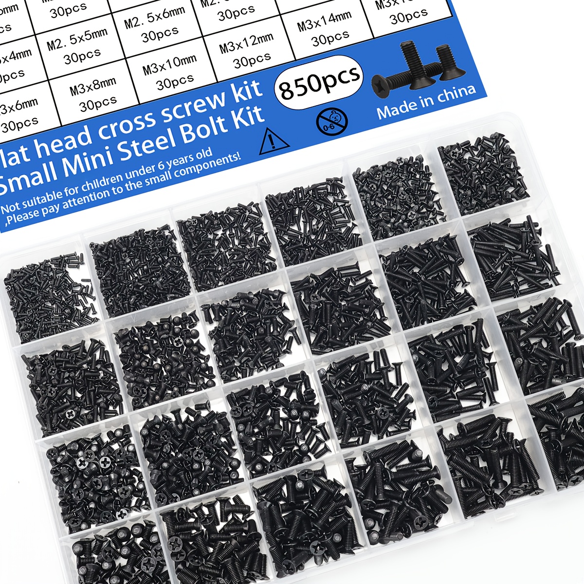 computer screws sold on Temu New Zealand