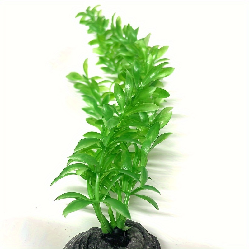 Artificial Plastic Aquarium Plants 40cm 15 75in Tall Pe Water Grass ...