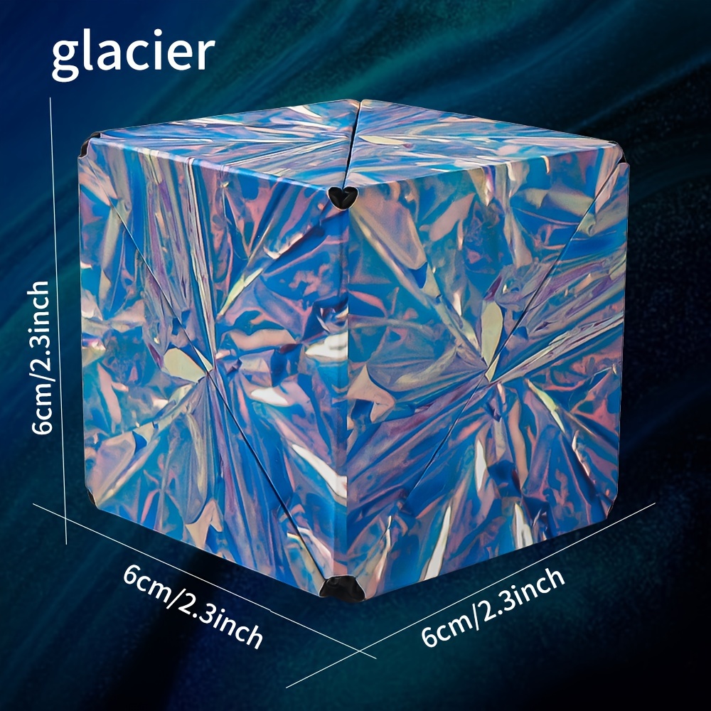 3d Geometry Magic Cube Puzzle Squares Toy Gift Infinite Variety Puzzle ...