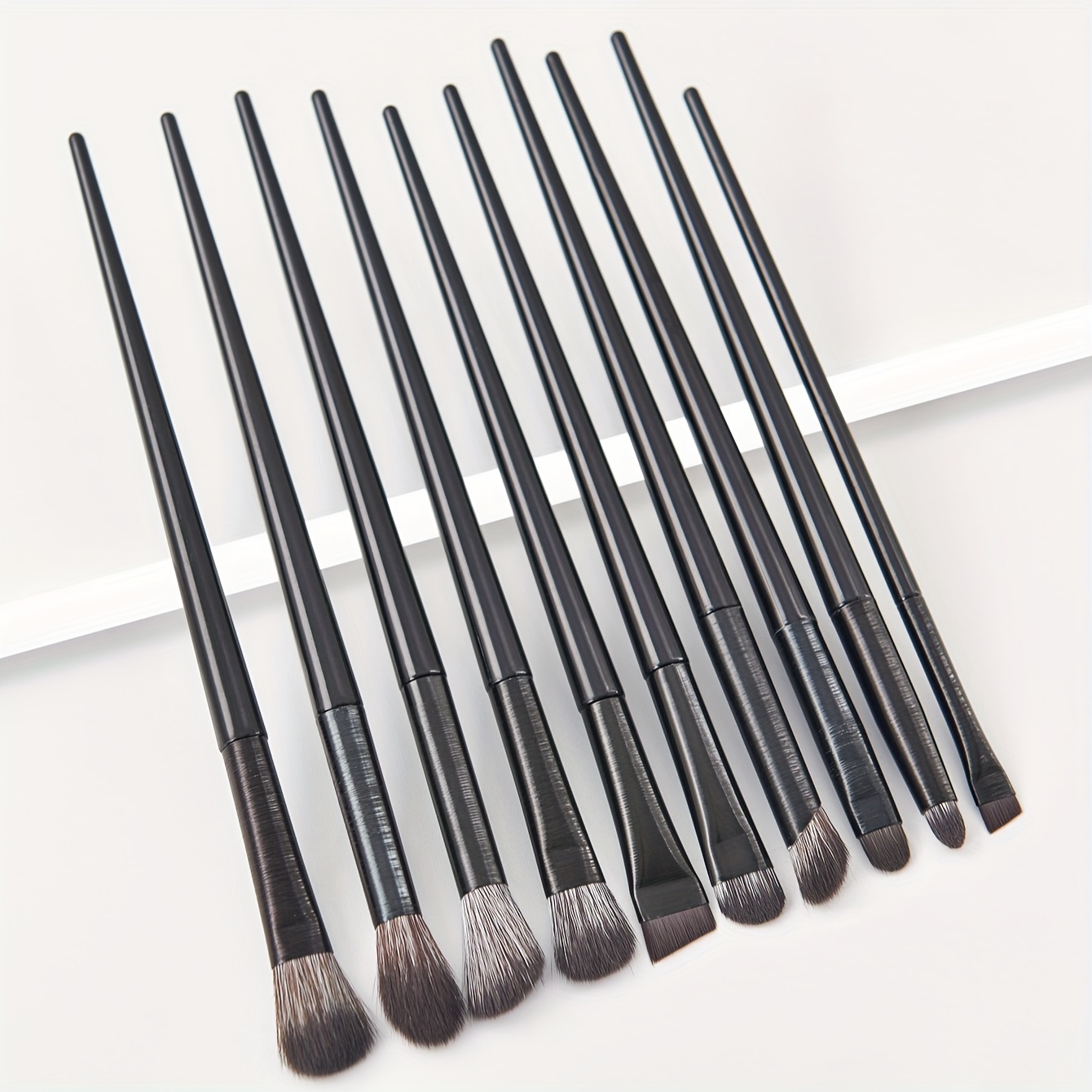 Brush Set Eyeshadow Brush Blade Eyeliner - Temu United