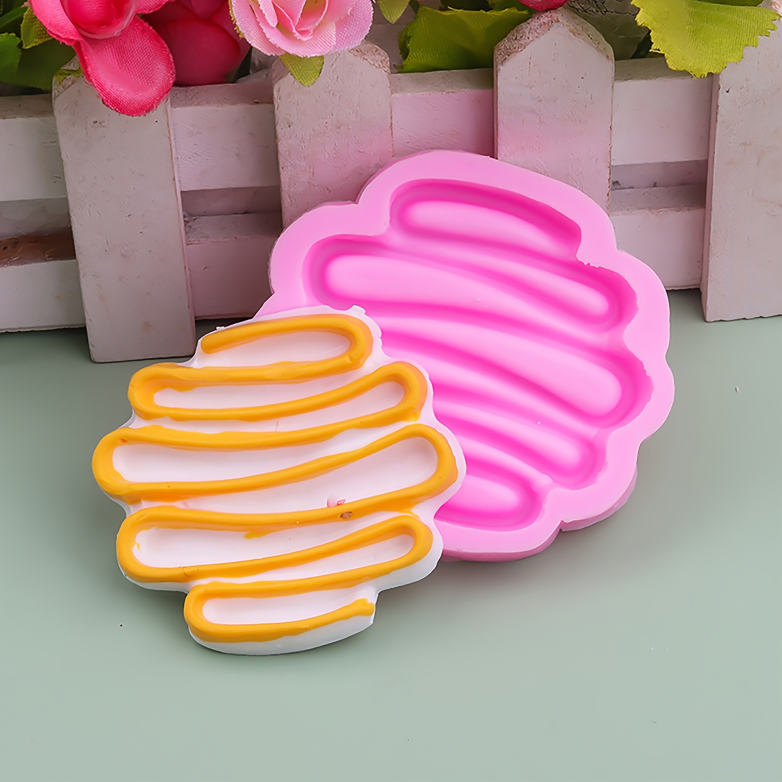 Fantasy Cookie Molds Silicone Waffle Biscuit Chocolate - Temu