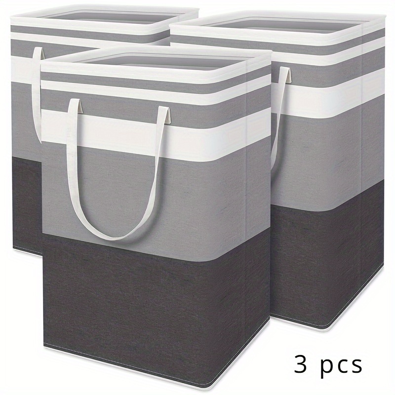 Large Capacity Laundry Basket Foldable Dirty Clothes Storage - Temu Canada