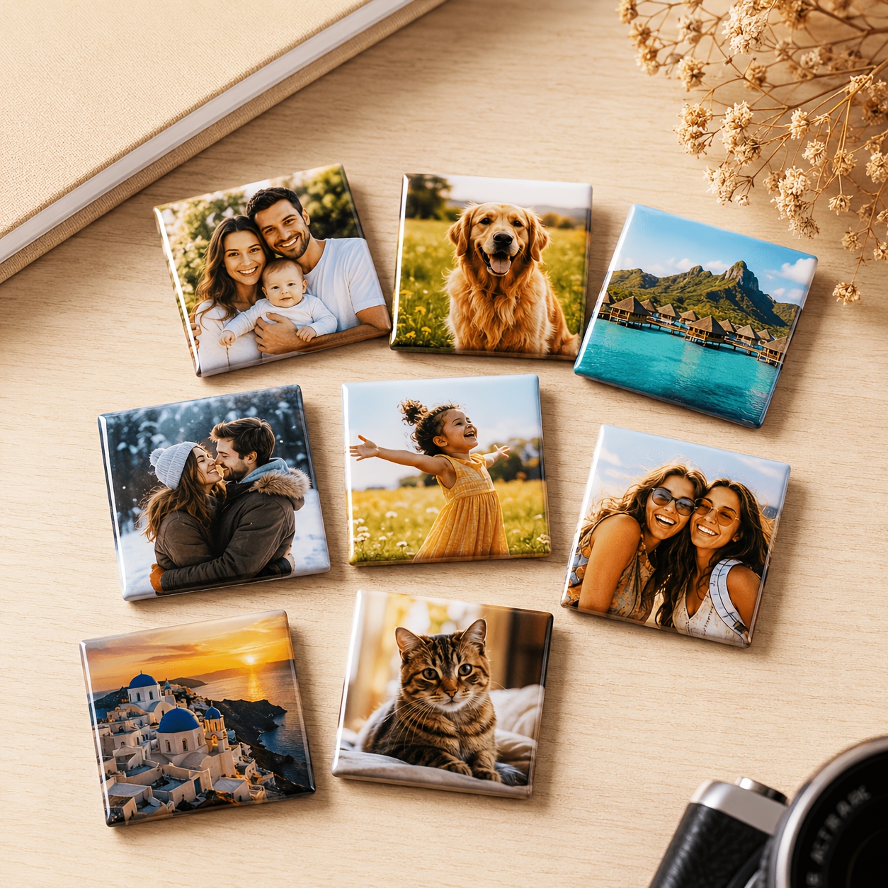 refrigerator magnets sold on Temu United States