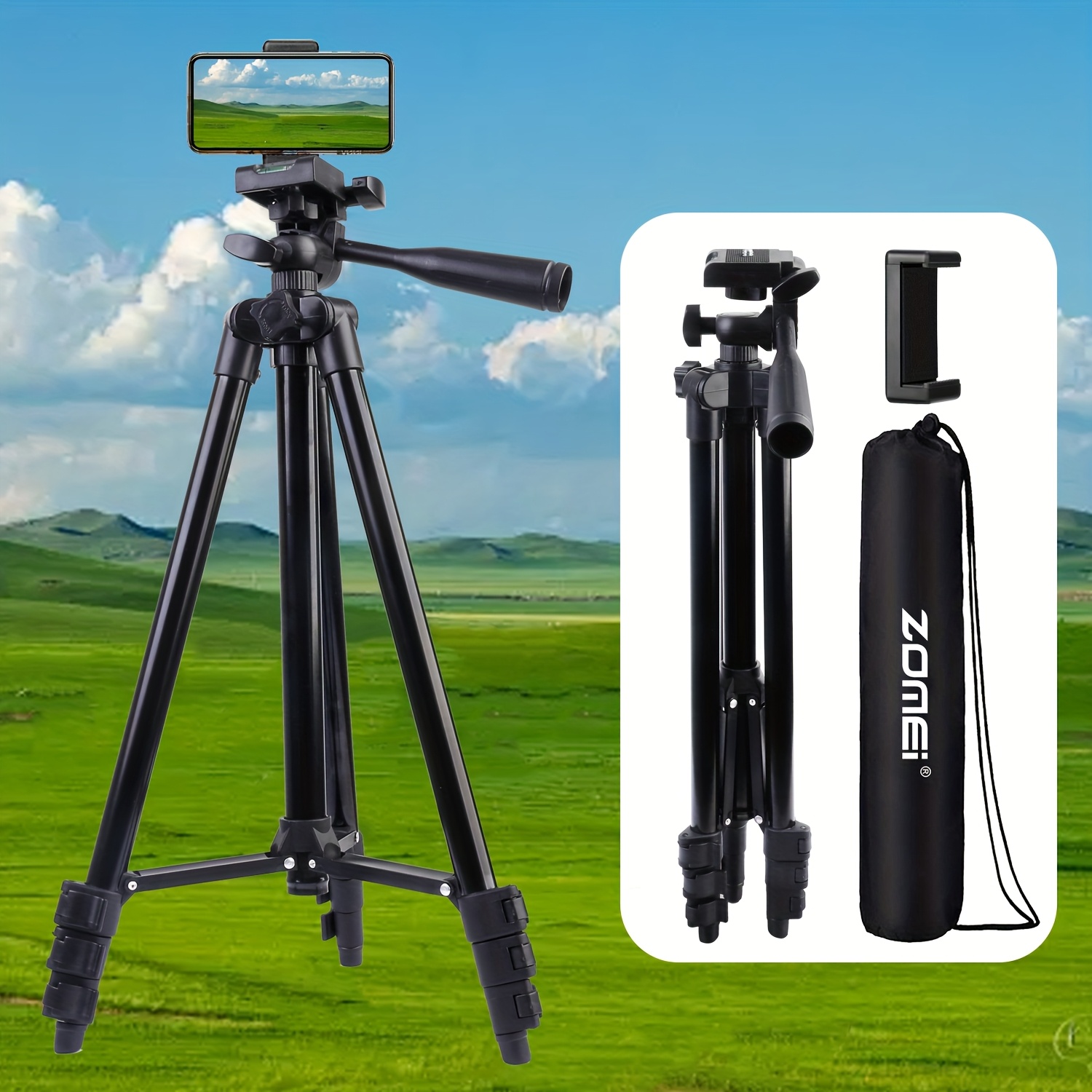 tripod for phone sold on Temu United States