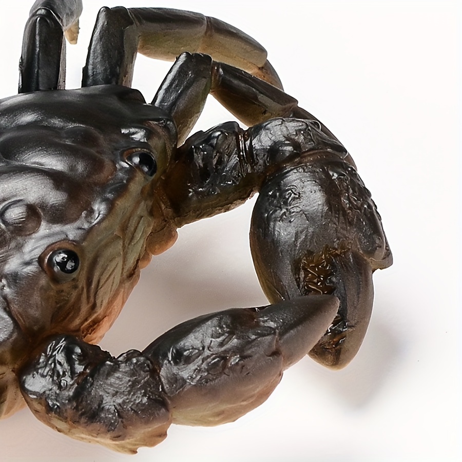 Coastal Style Halloween Resin Crab Outdoor Statue, Animal Theme Garden ...