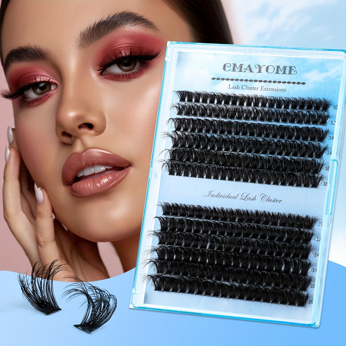 Кластер на фалшиви клепки за очите на Cma Yome Diy Temu Germany