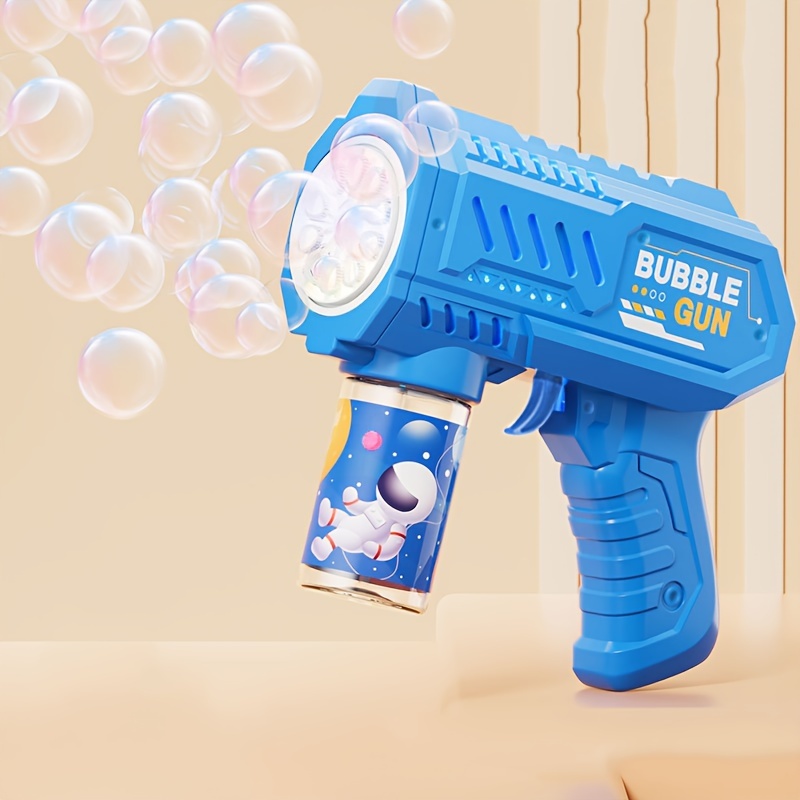 10 hole Led Bubble Gun: Handheld Automatic Bubble Blower - Temu