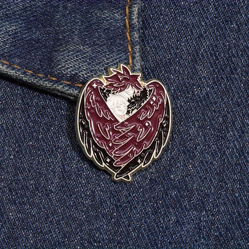 Cool Wings Enamel Badges Clothes Hats Valentine's Day Gift - Temu Bahrain