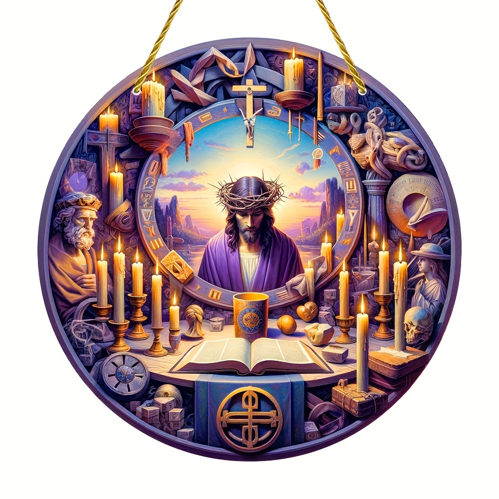 Lent Suncatcher Ash Wednesday Decor Holy Week Stained - Temu United Kingdom