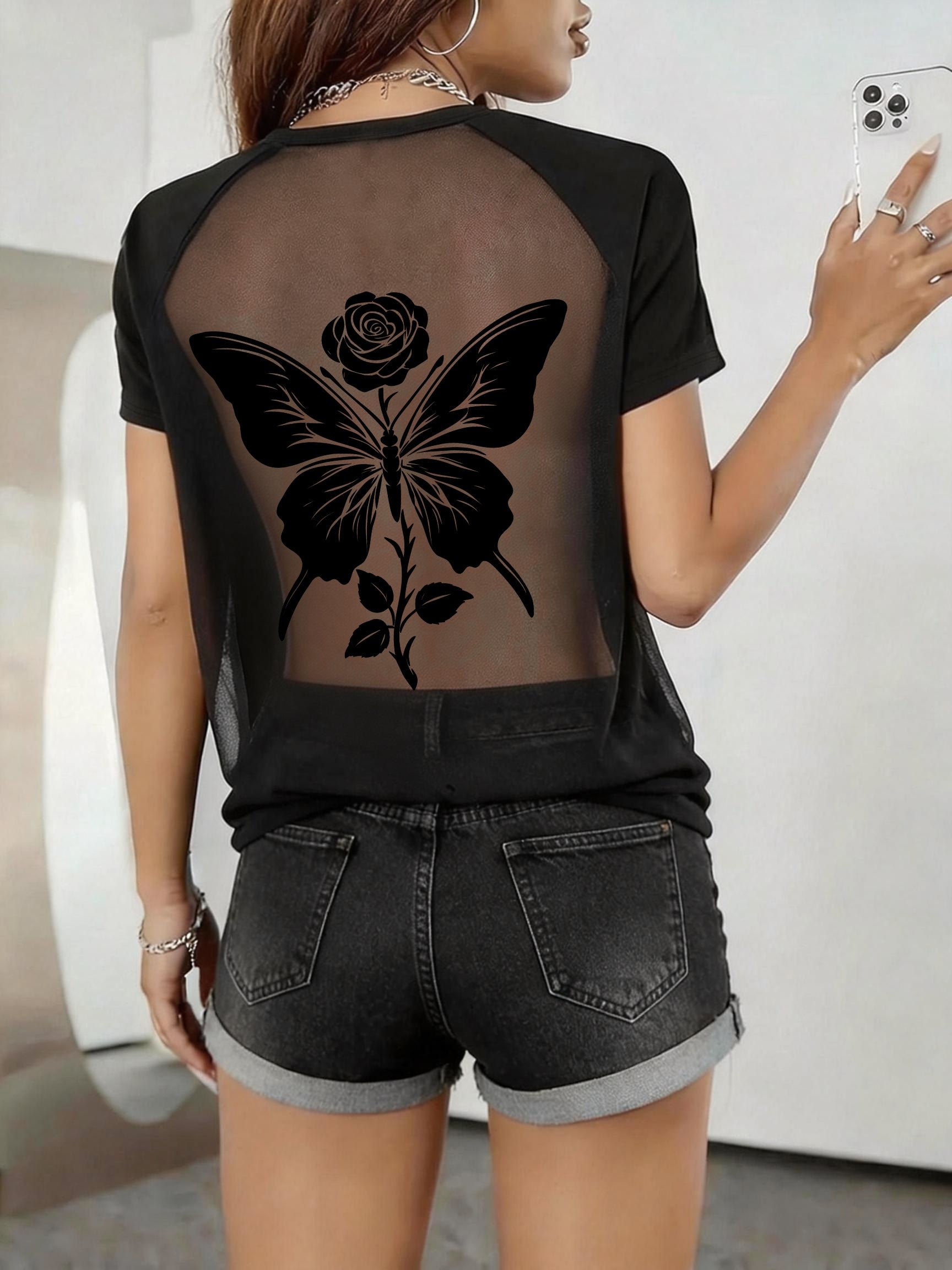 rose shirts for women sold on Temu United States