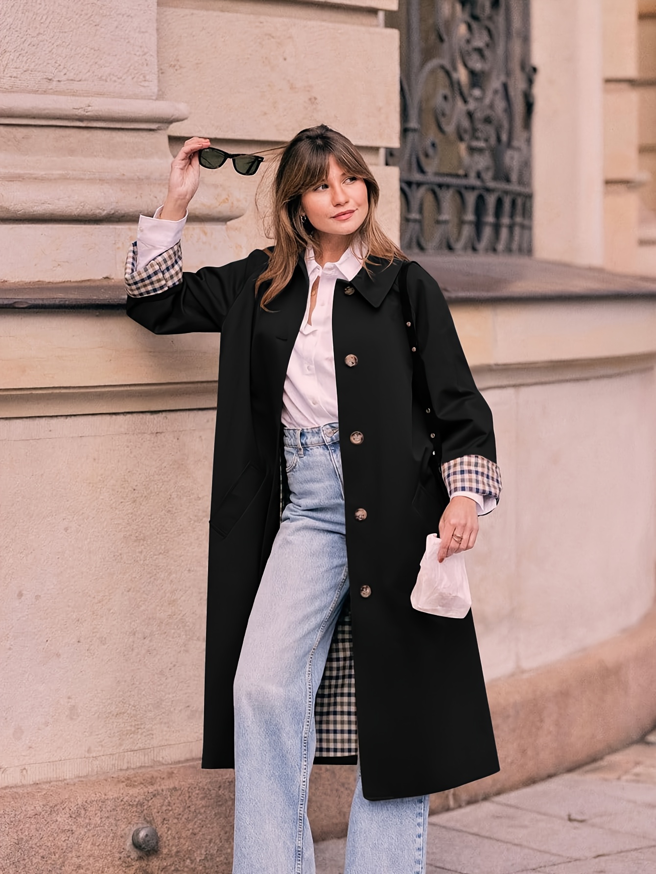 long raincoat women sold on Temu United States