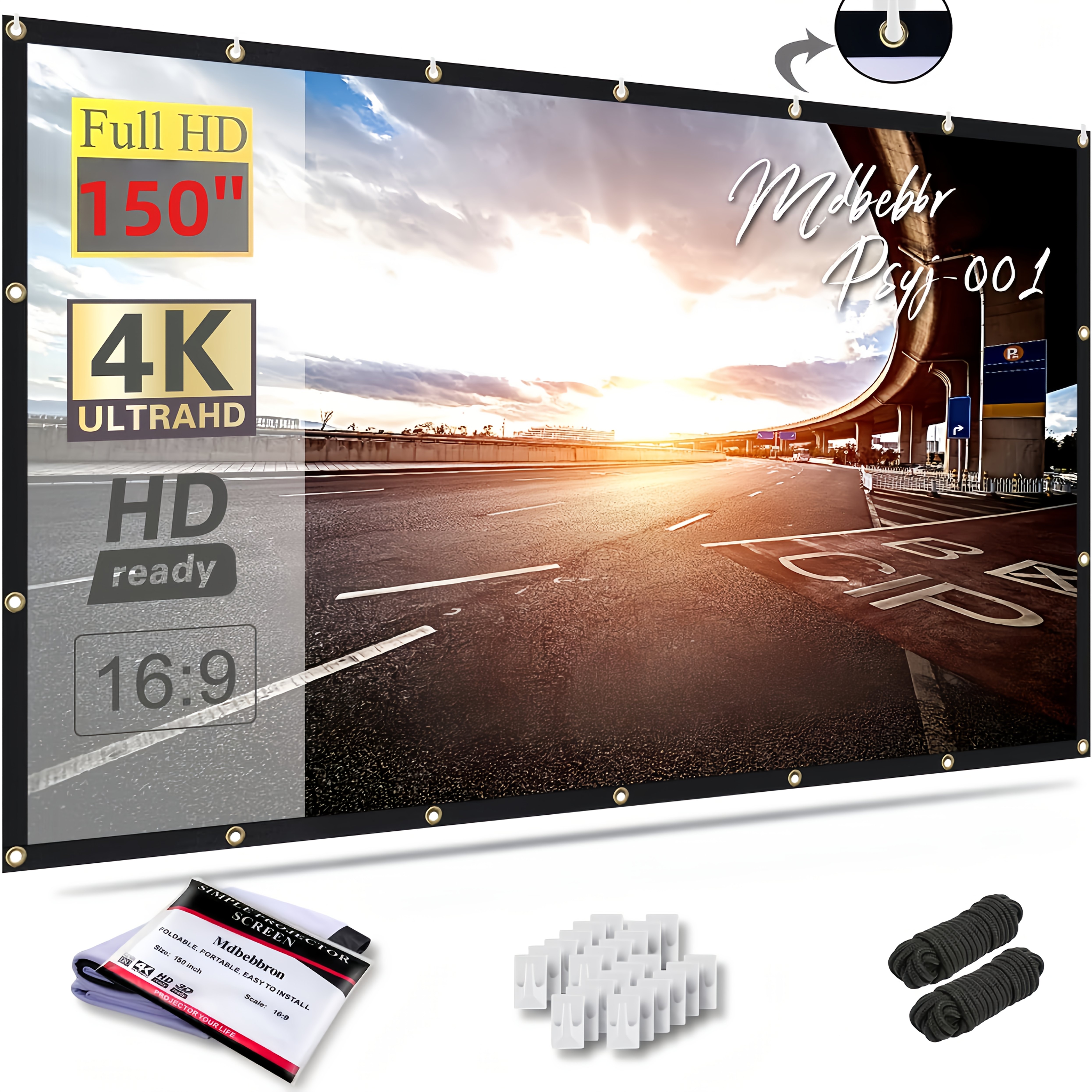 projector screen mini sold on Temu United States