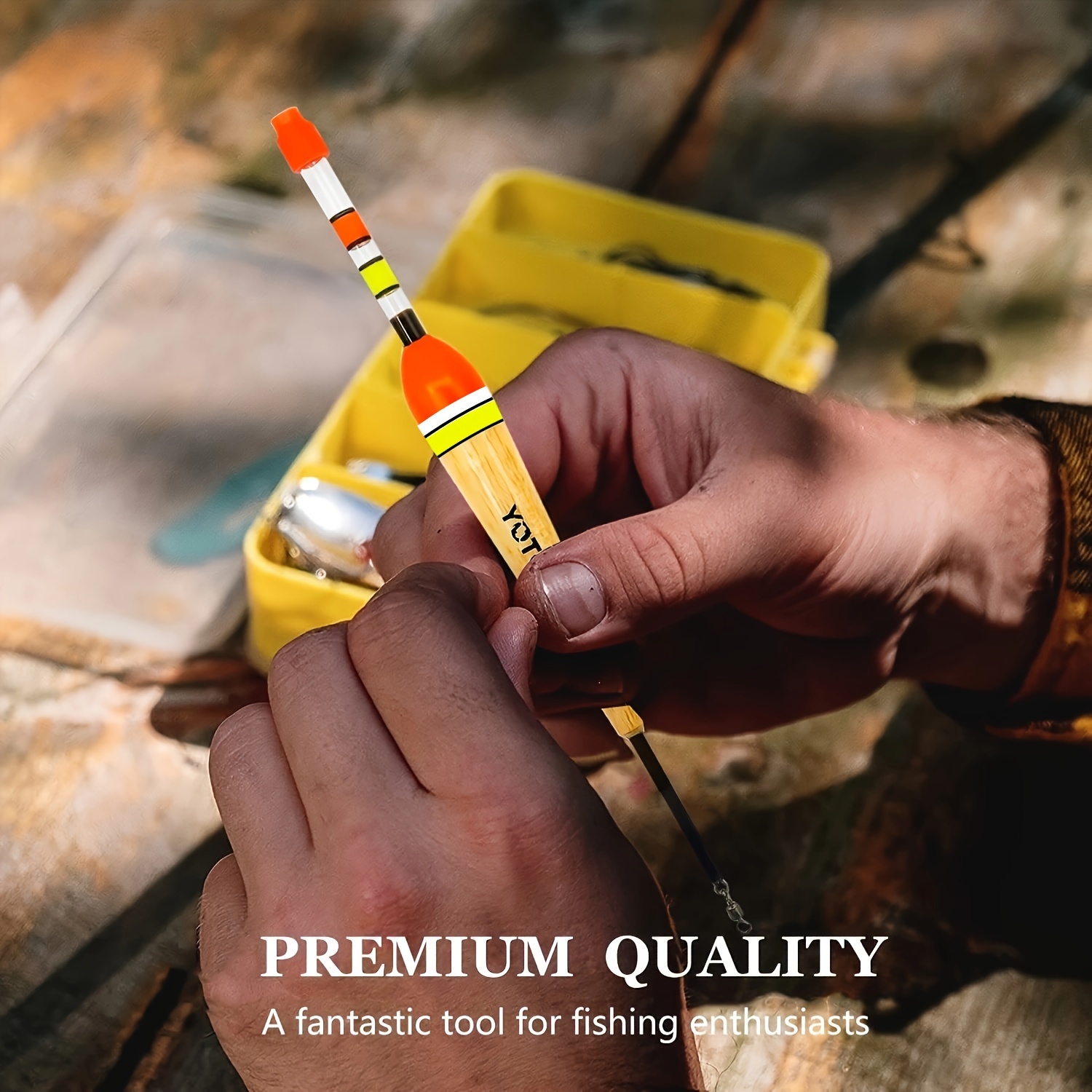 Balsa Wood Fishing Float Set Drift Stopper Sizes - Temu