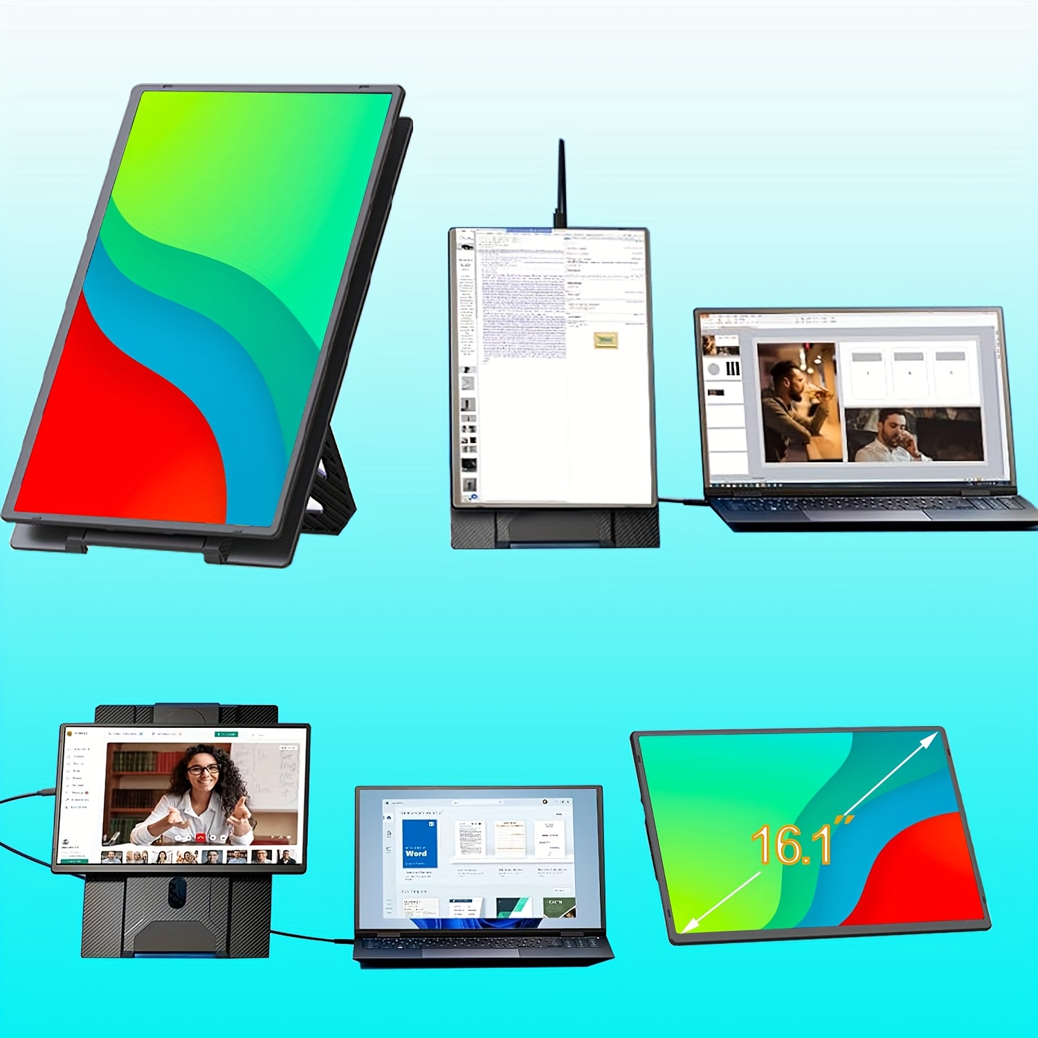 monitor laptop extension sold on Temu United States