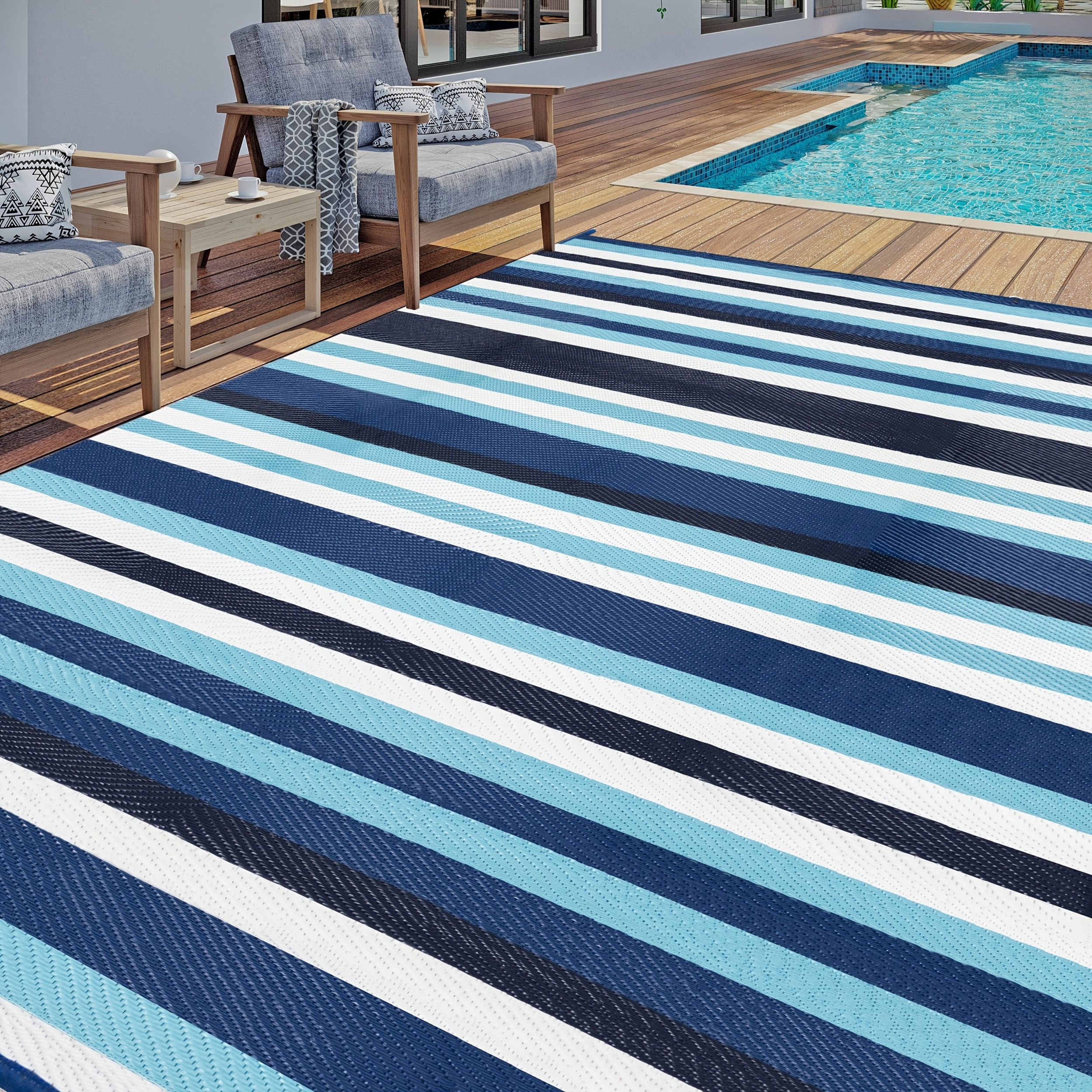 outdoor patio rugs sold on Temu United States