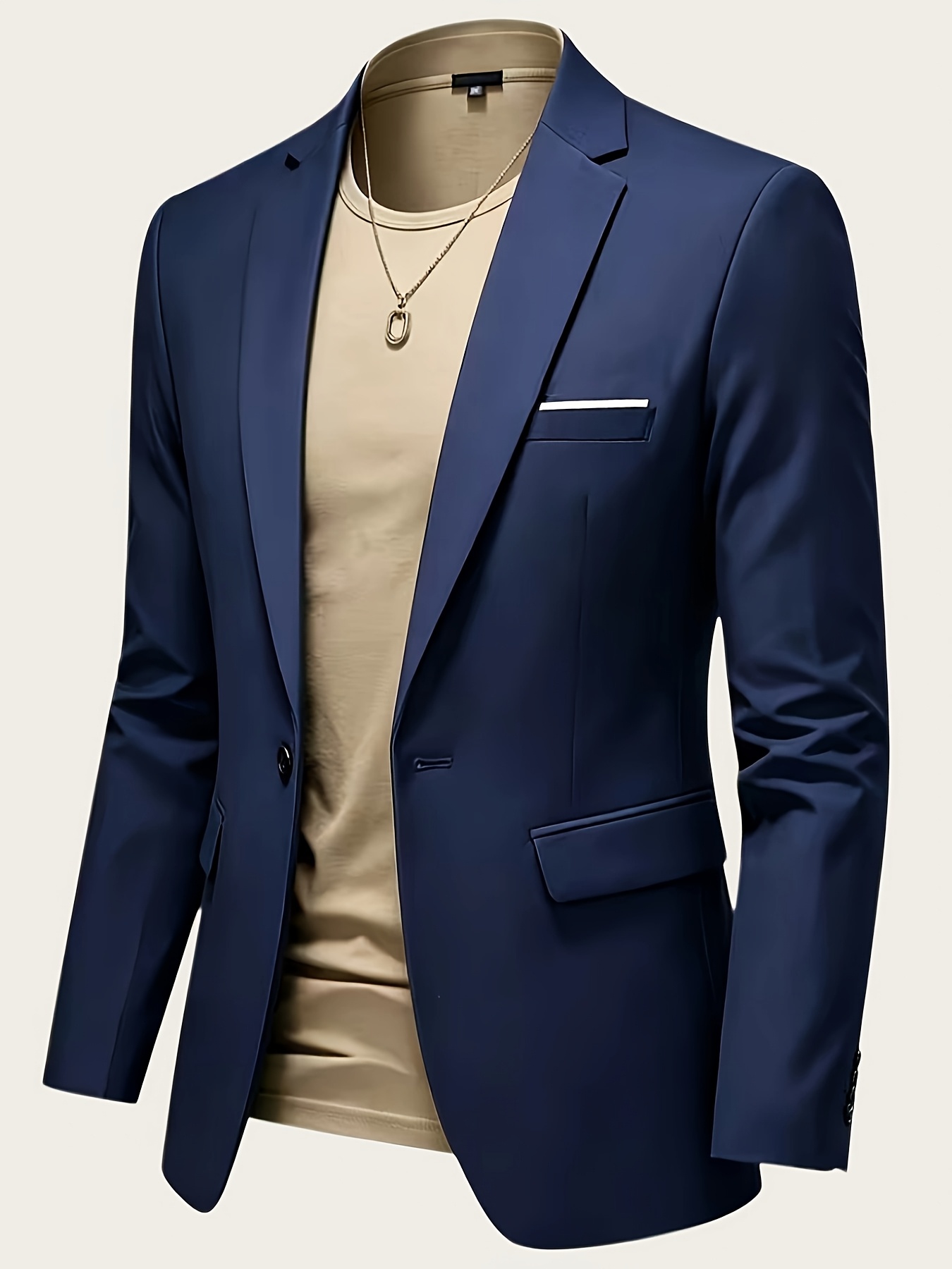 men semi formal jacket sold on Temu United States