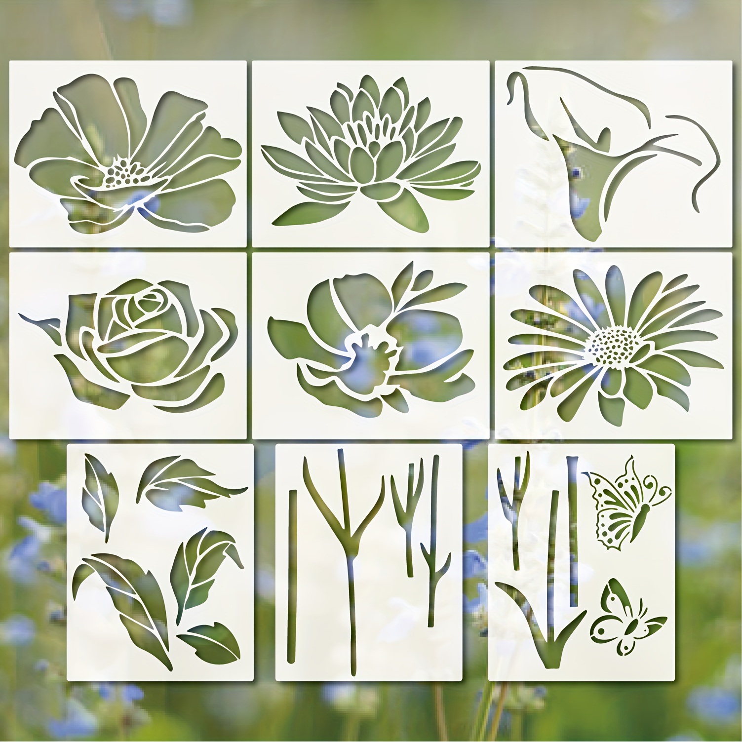 stencils sold on Temu United States
