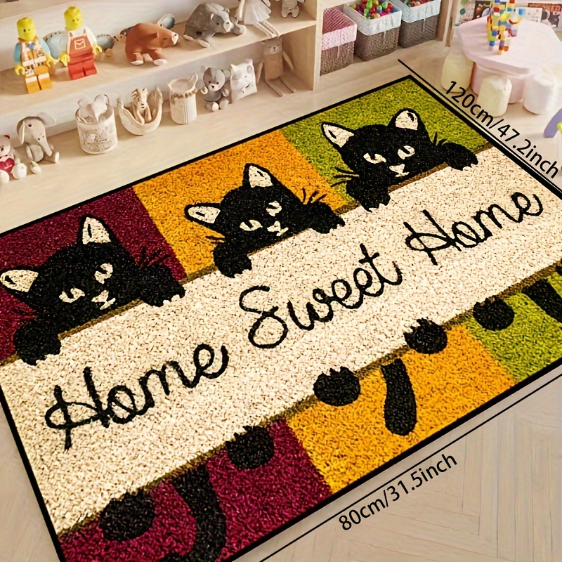 Durable Welcome Doormat Low Pile Indoor Outdoor Entrance Mat - Temu ...