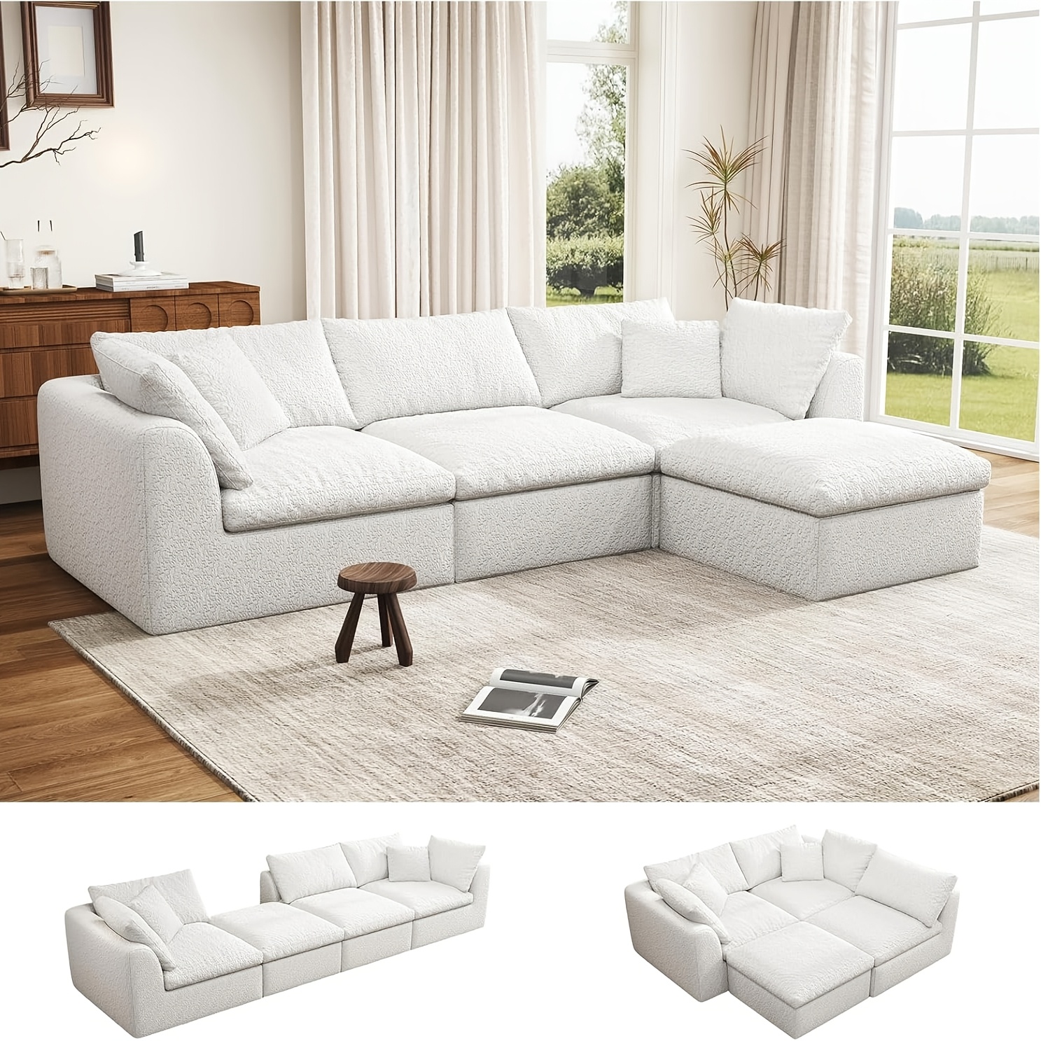 sofas and couches sold on Temu Canada