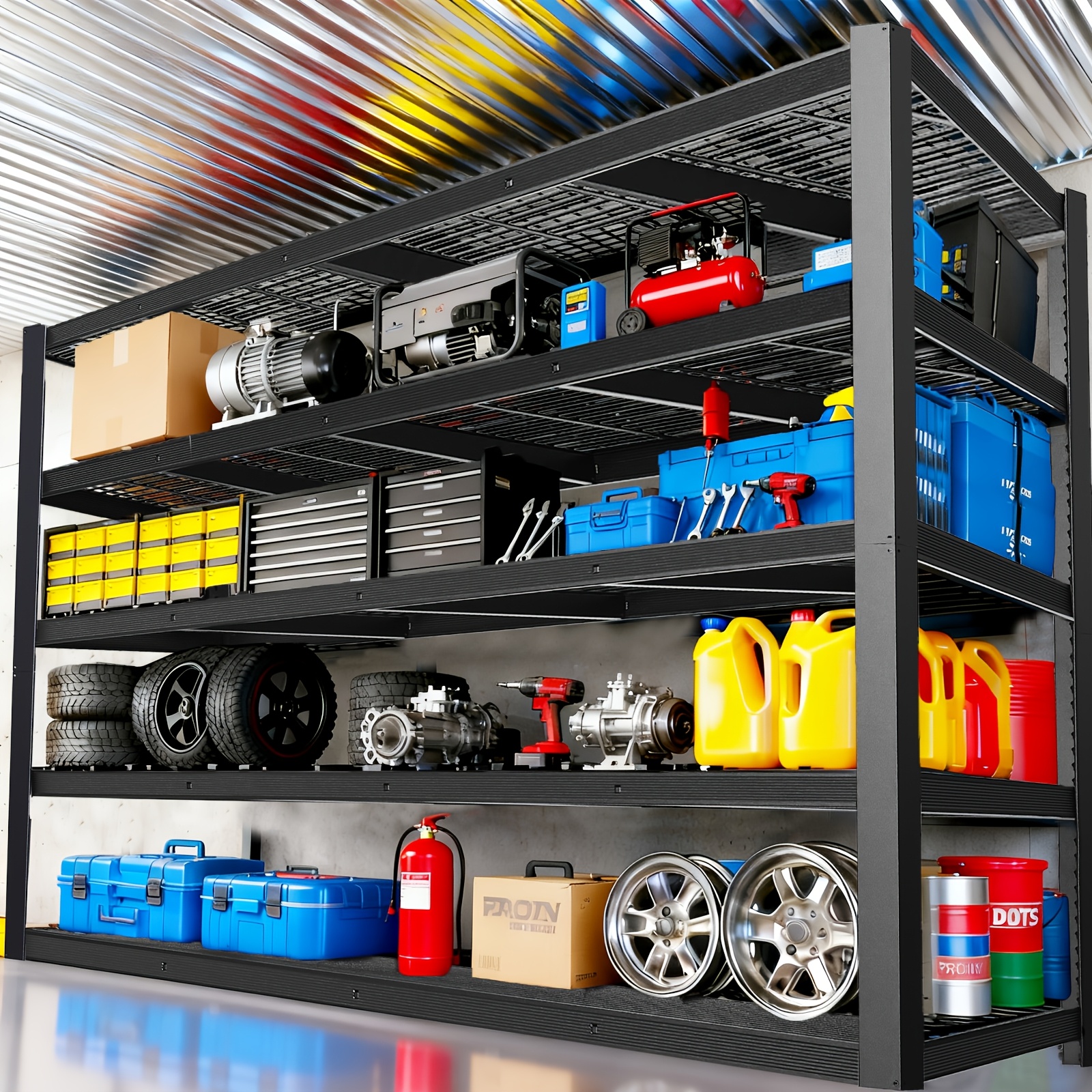 storage racks sold on Temu United States