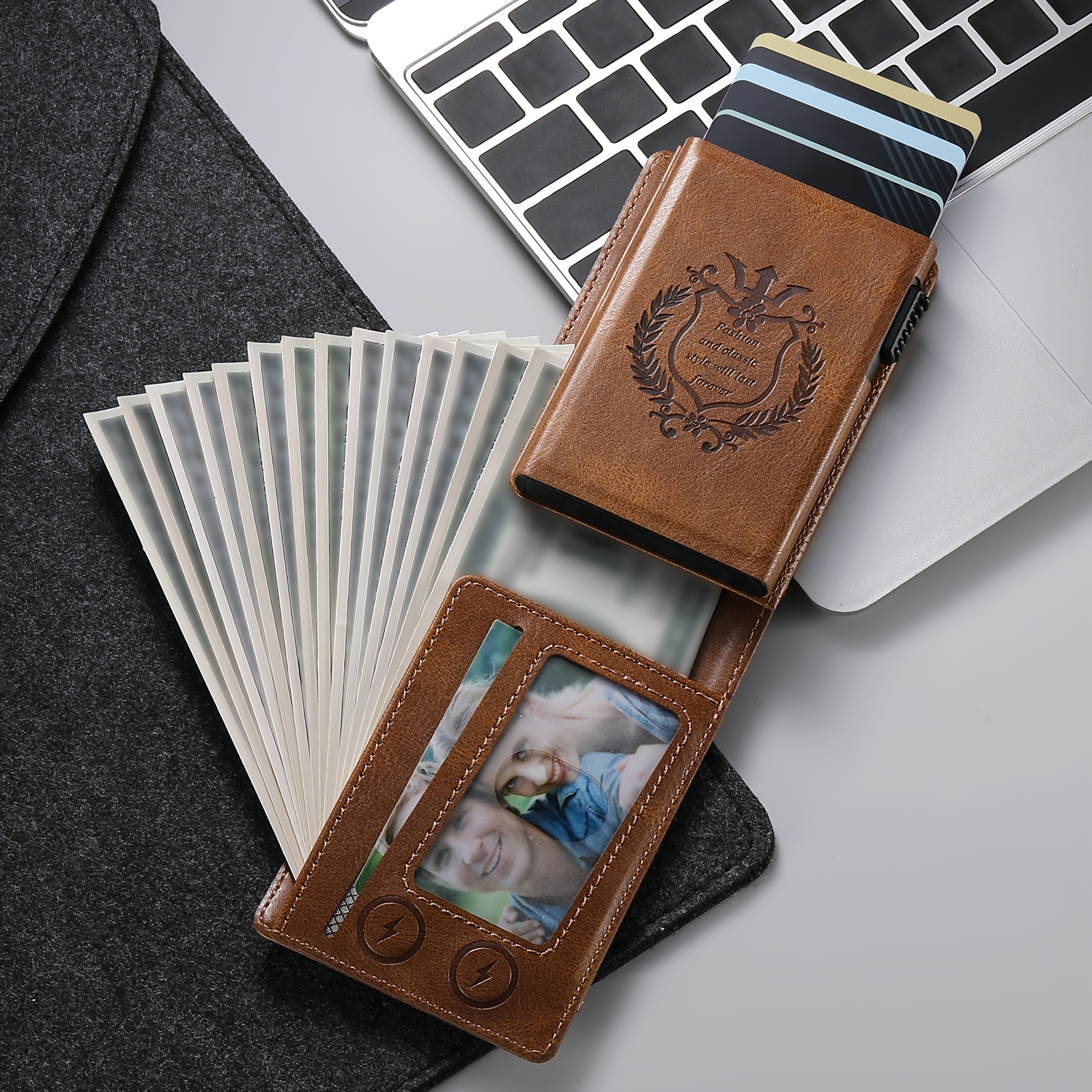 cool wallets sold on Temu United States