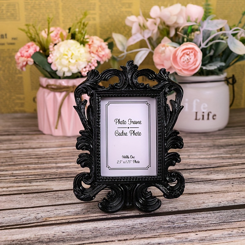Classic Oval Square Baroque Photo Frame Cute Family Picture - Temu ...
