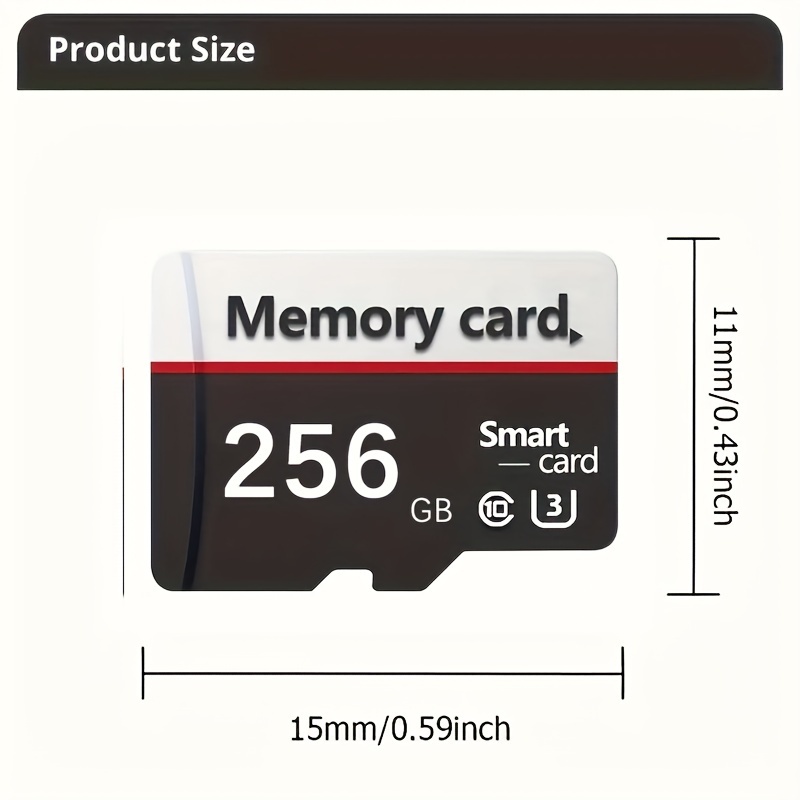 Memory Cards With Capacities Of 256gb 128gb And 64gb Tf Are Suitable ...