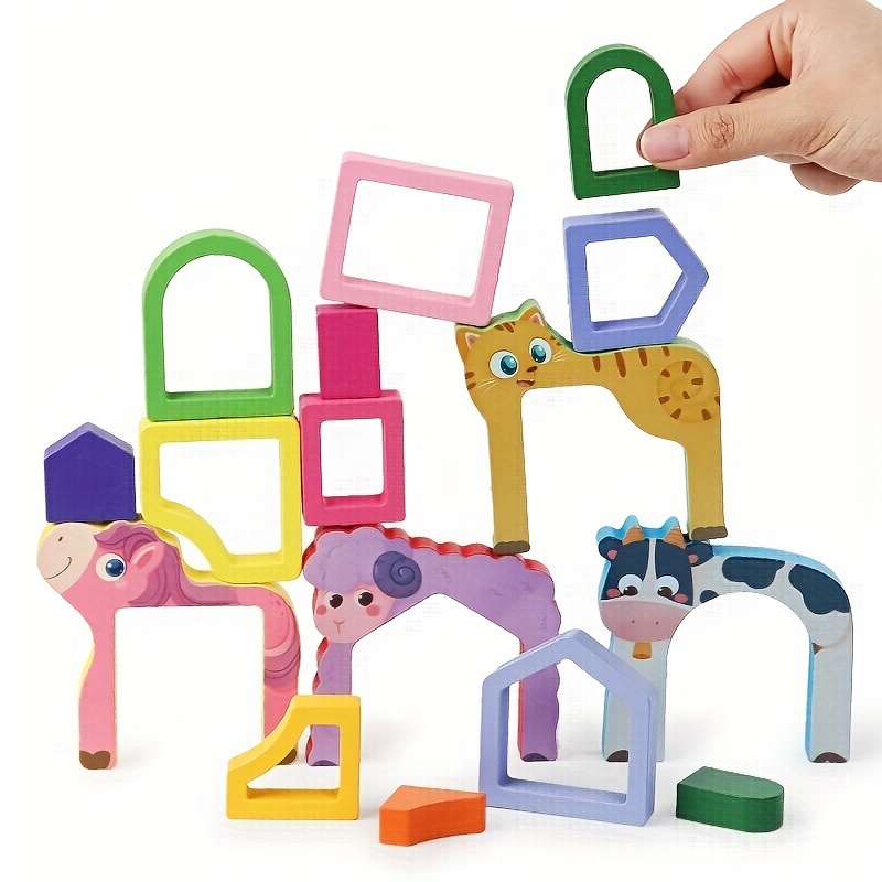 3d Wooden Animal Puzzle - Early Learning Educational Toy For Ages 3-6 ...
