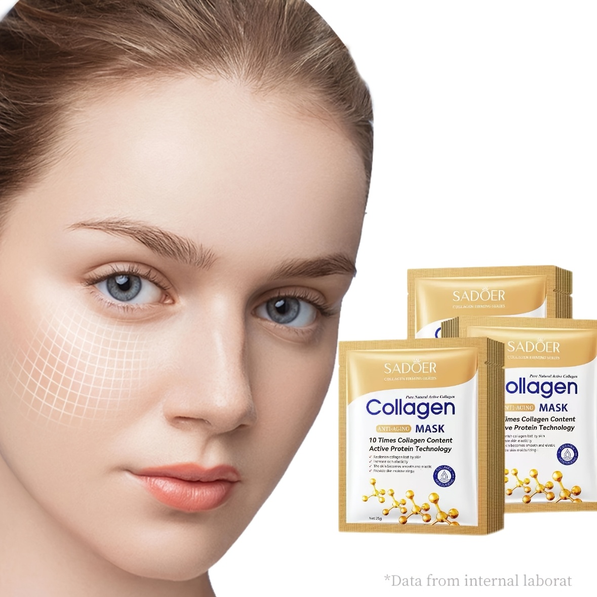 facial masks sold on Temu Australia