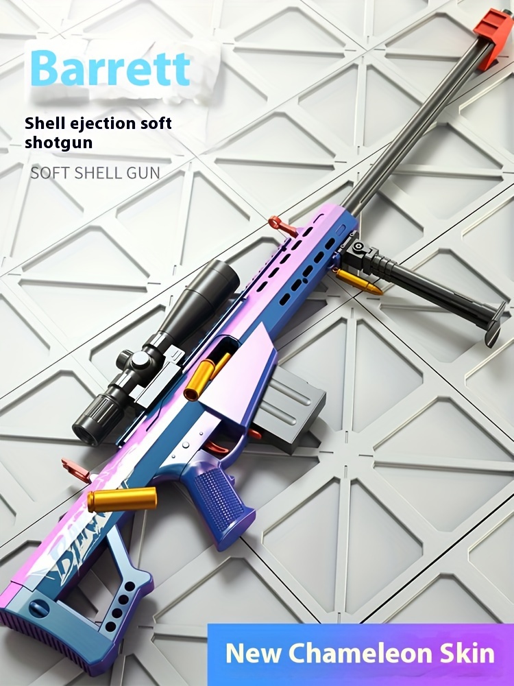 Large Children's Soft Bullet Gun Toy Sniper Gun Model Soft - Temu