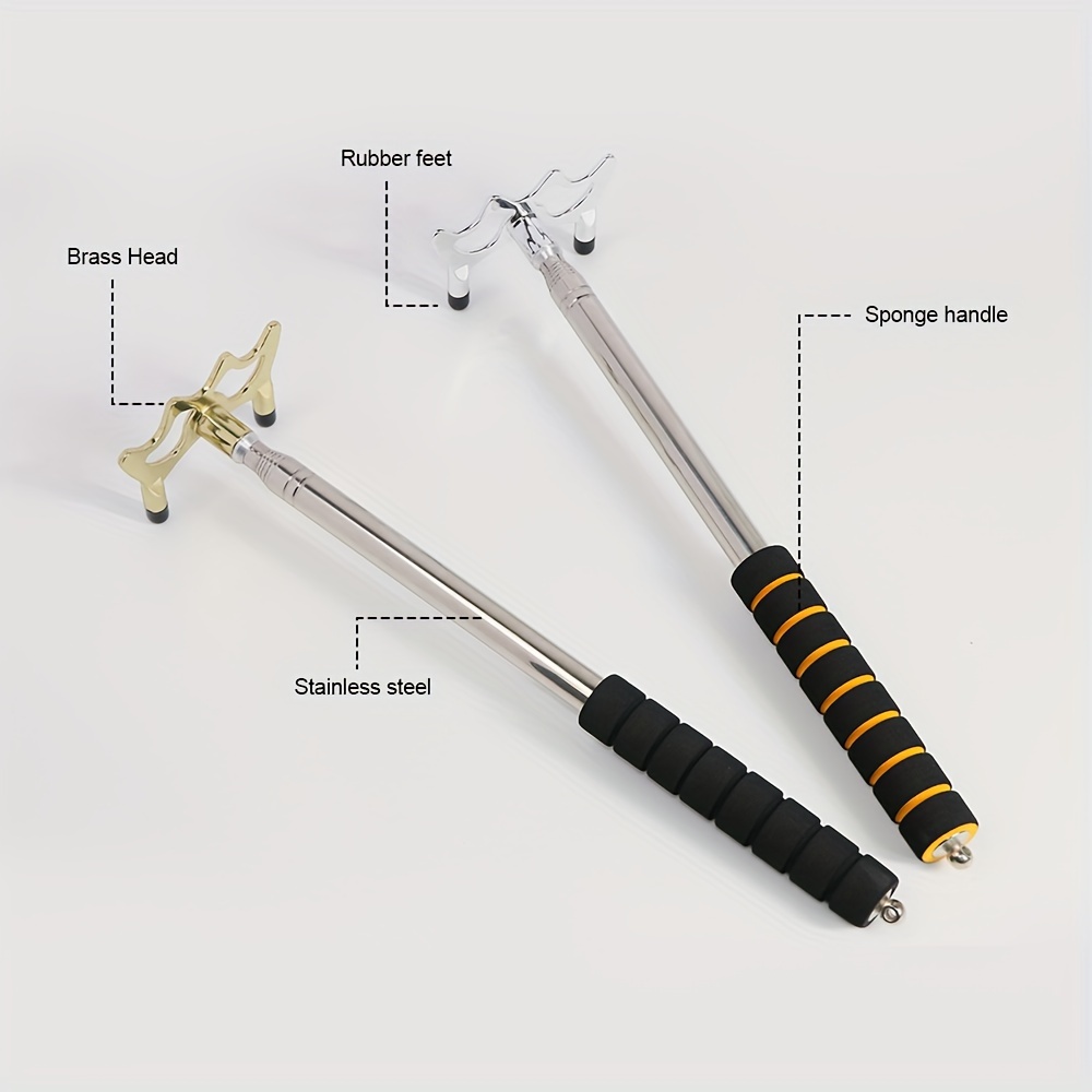 Stainless Steel Telescopic Billiard Pole With Detachable Bridge Head ...