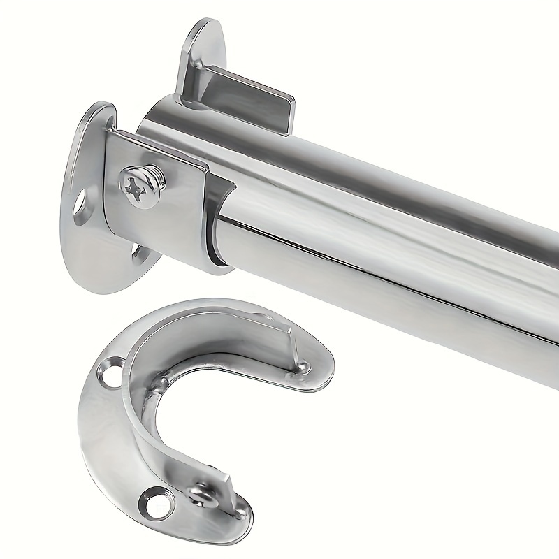 Closet Rod Holder Stainless Steel U shaped Closet Pole - Temu Ireland