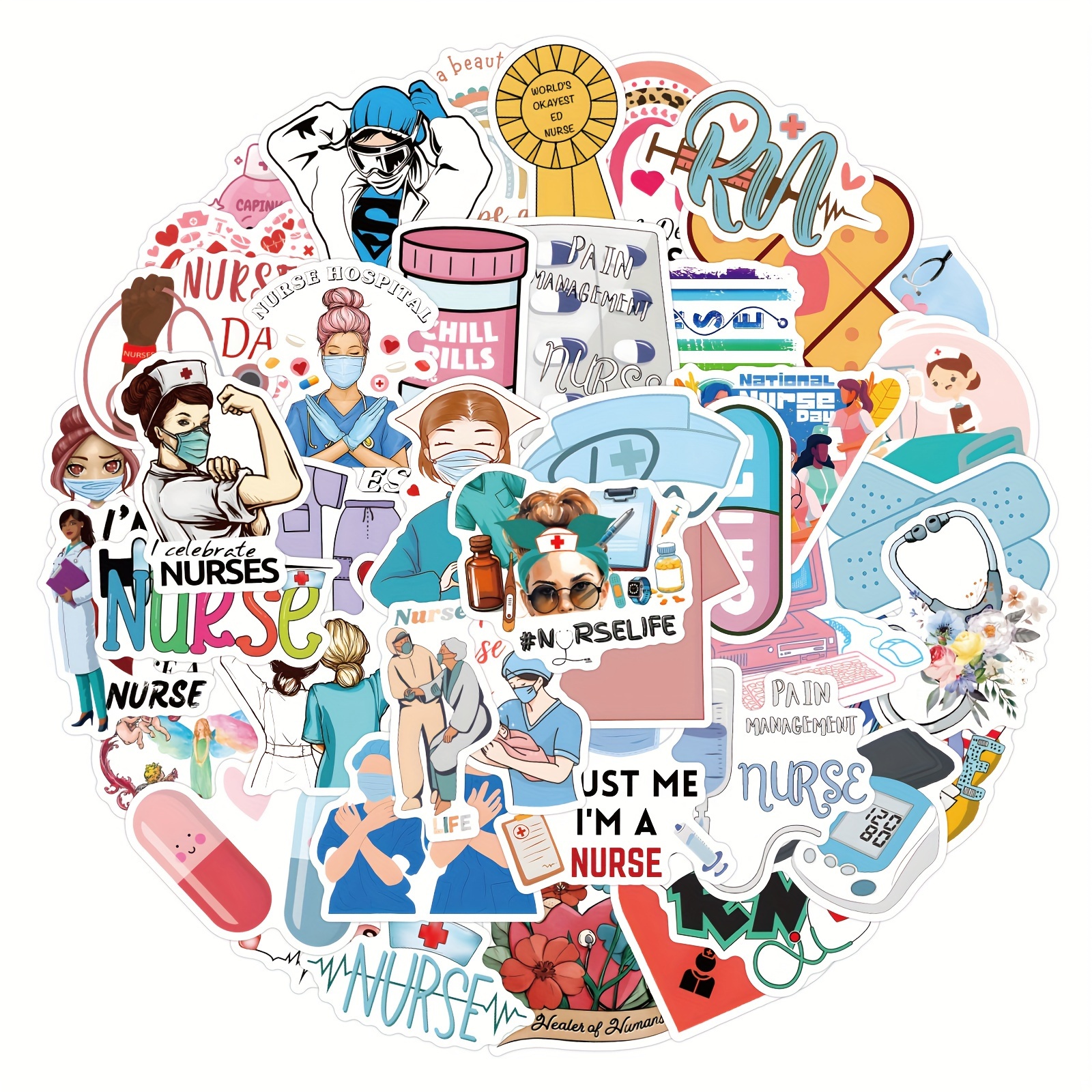 Nurse Appreciation Day Durable Vinyl Decals - Temu