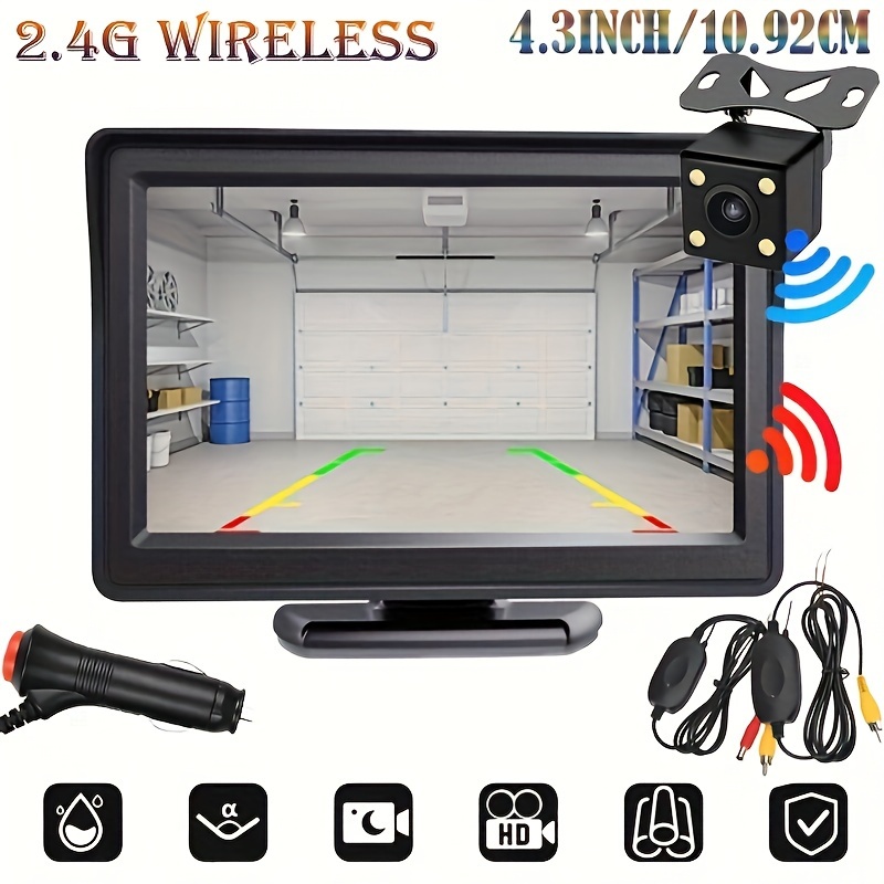 Wireless Monitor Backup Camera Car Rear View Camera Hd - Temu United ...