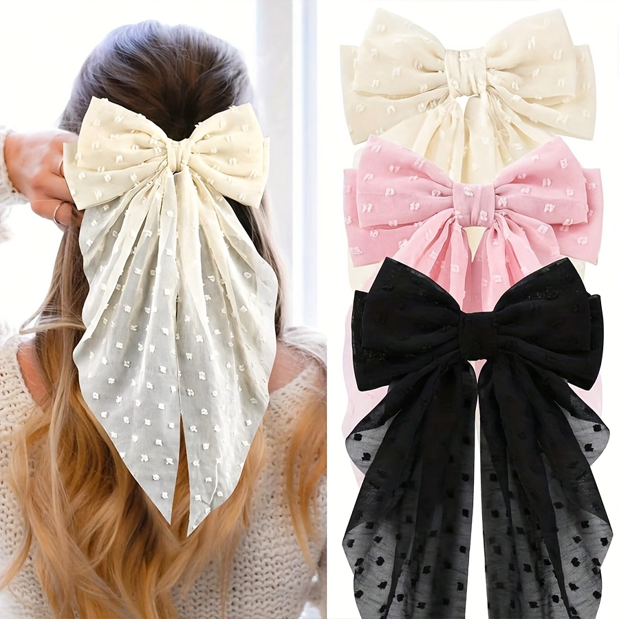 ribbons for hair sold on Temu United States