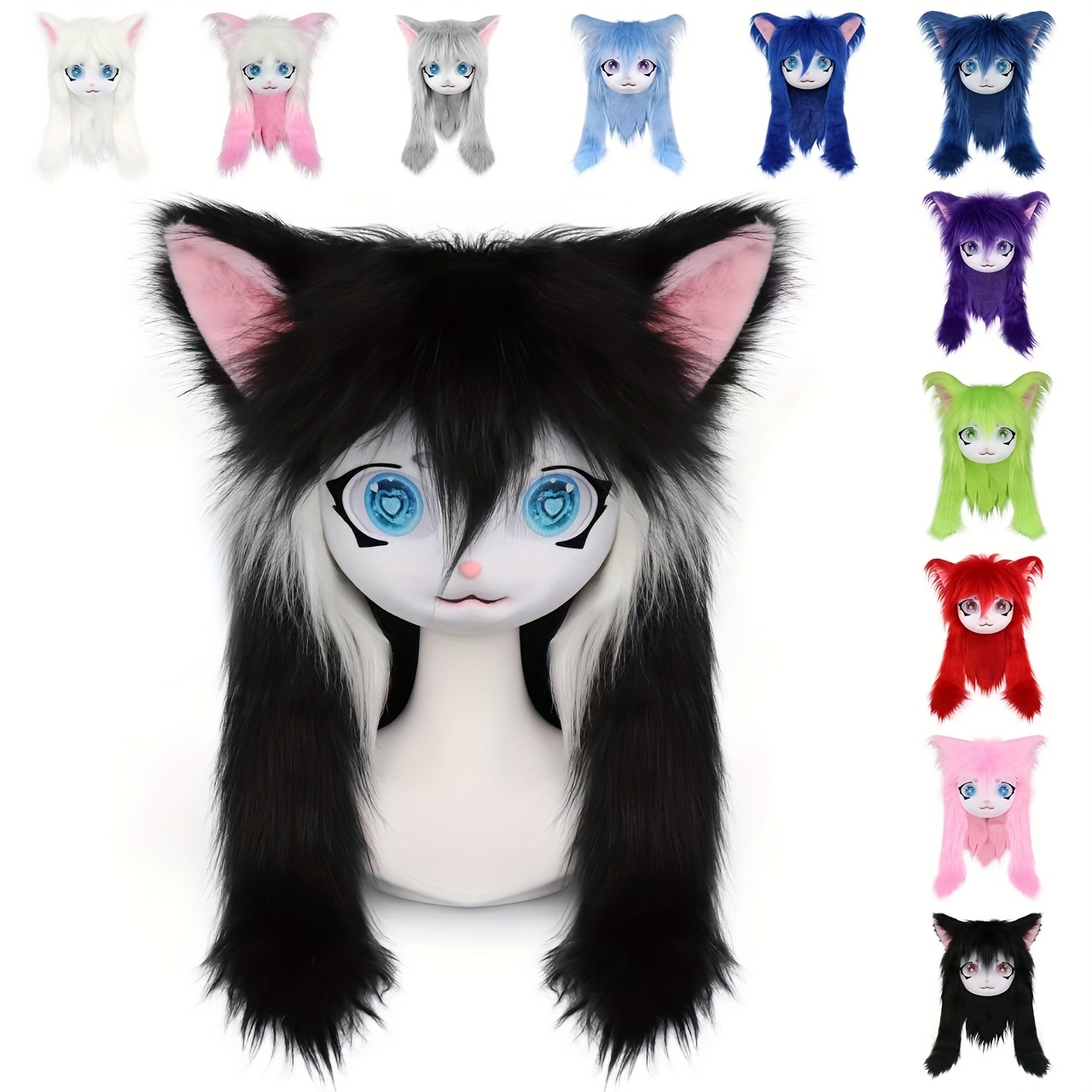 furry mask sold on Temu United States