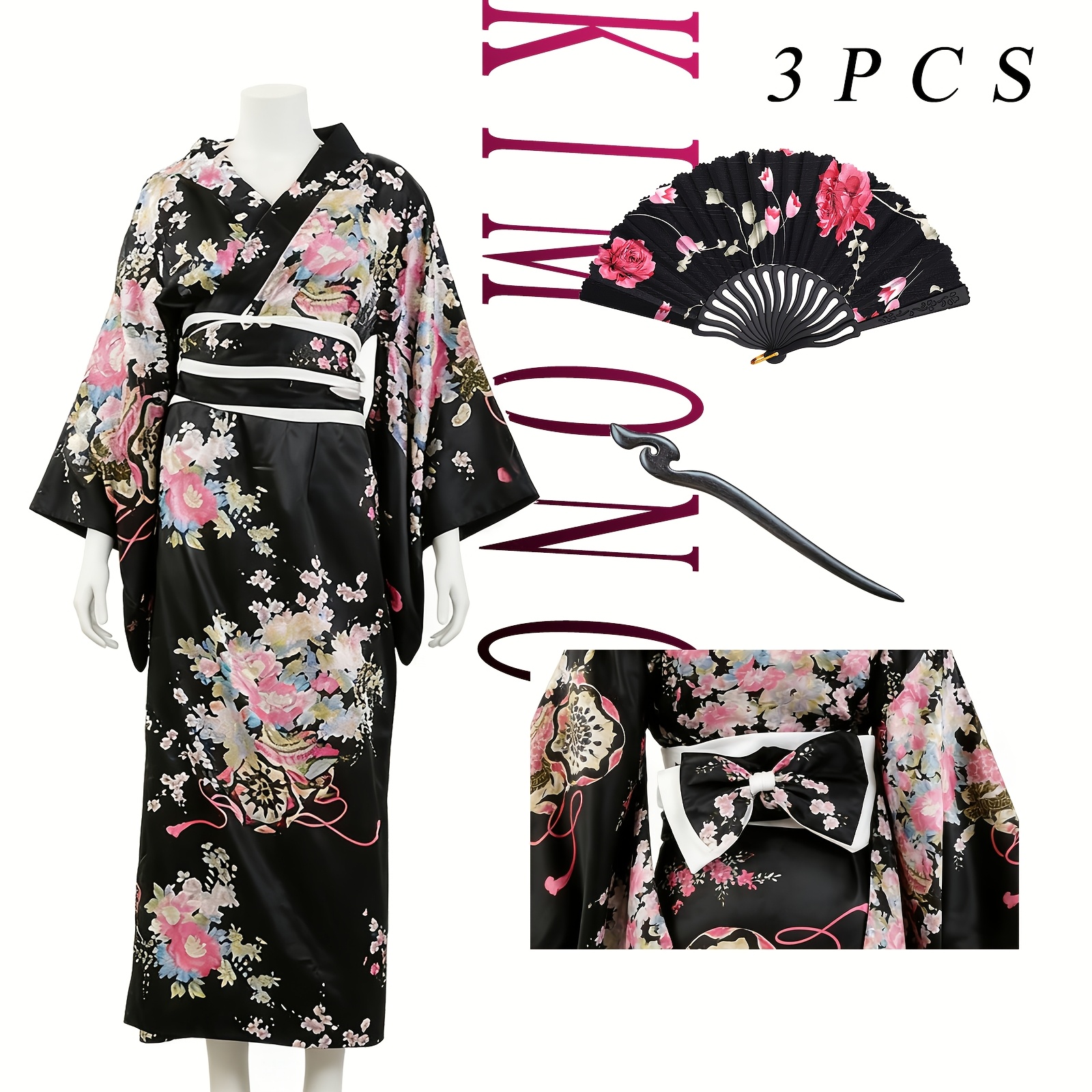 yukata sold on Temu United States