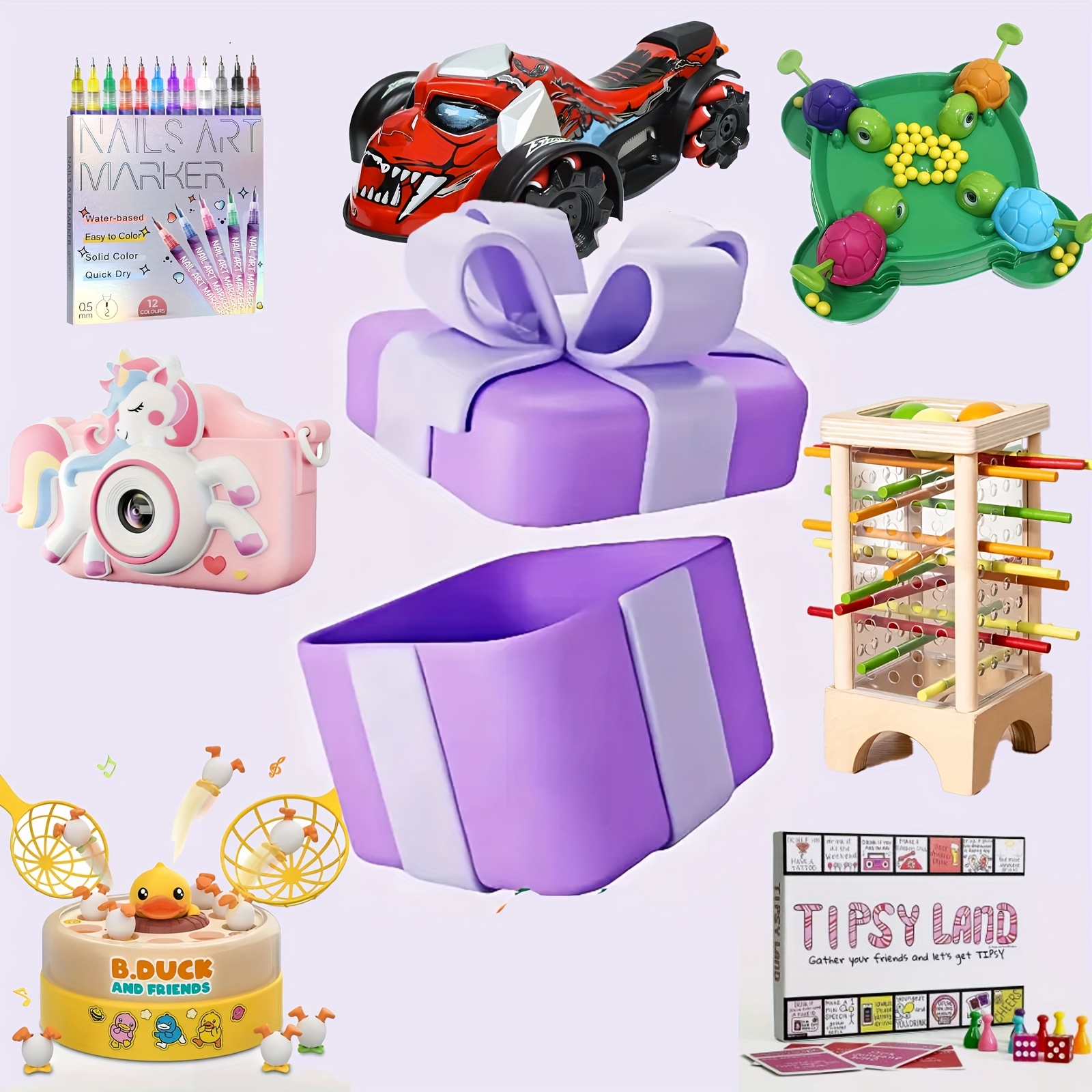 mystery boxes sold on Temu United States