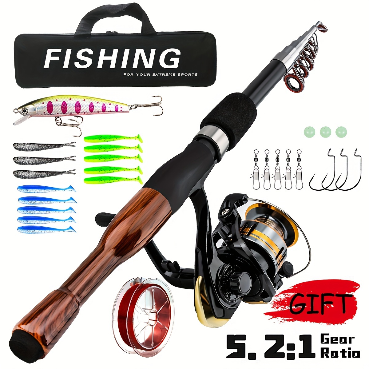 telescopic fishing rod - Finland
