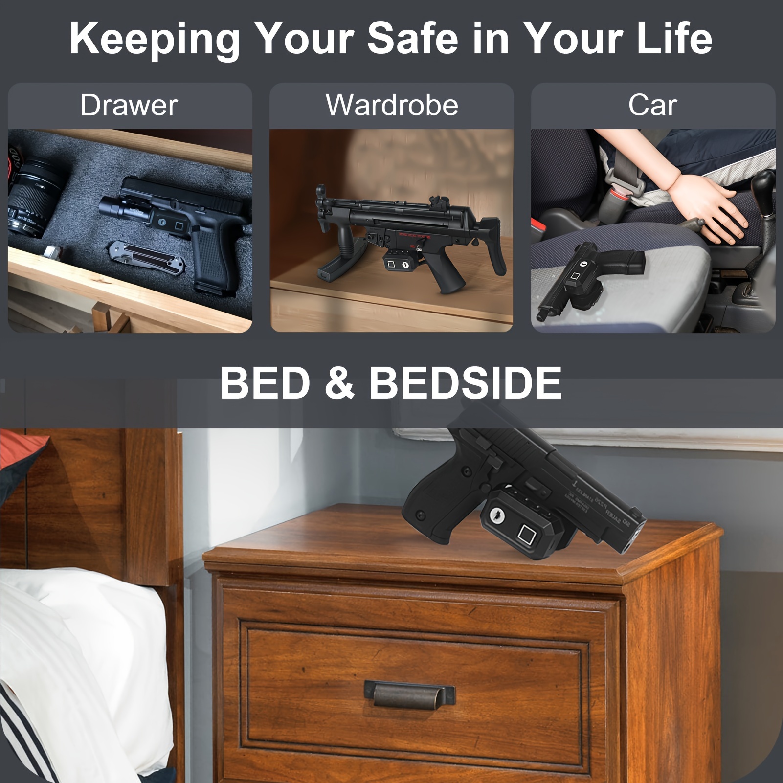 fingerprint trigger lock biometric trigger lock gun trigger - Temu