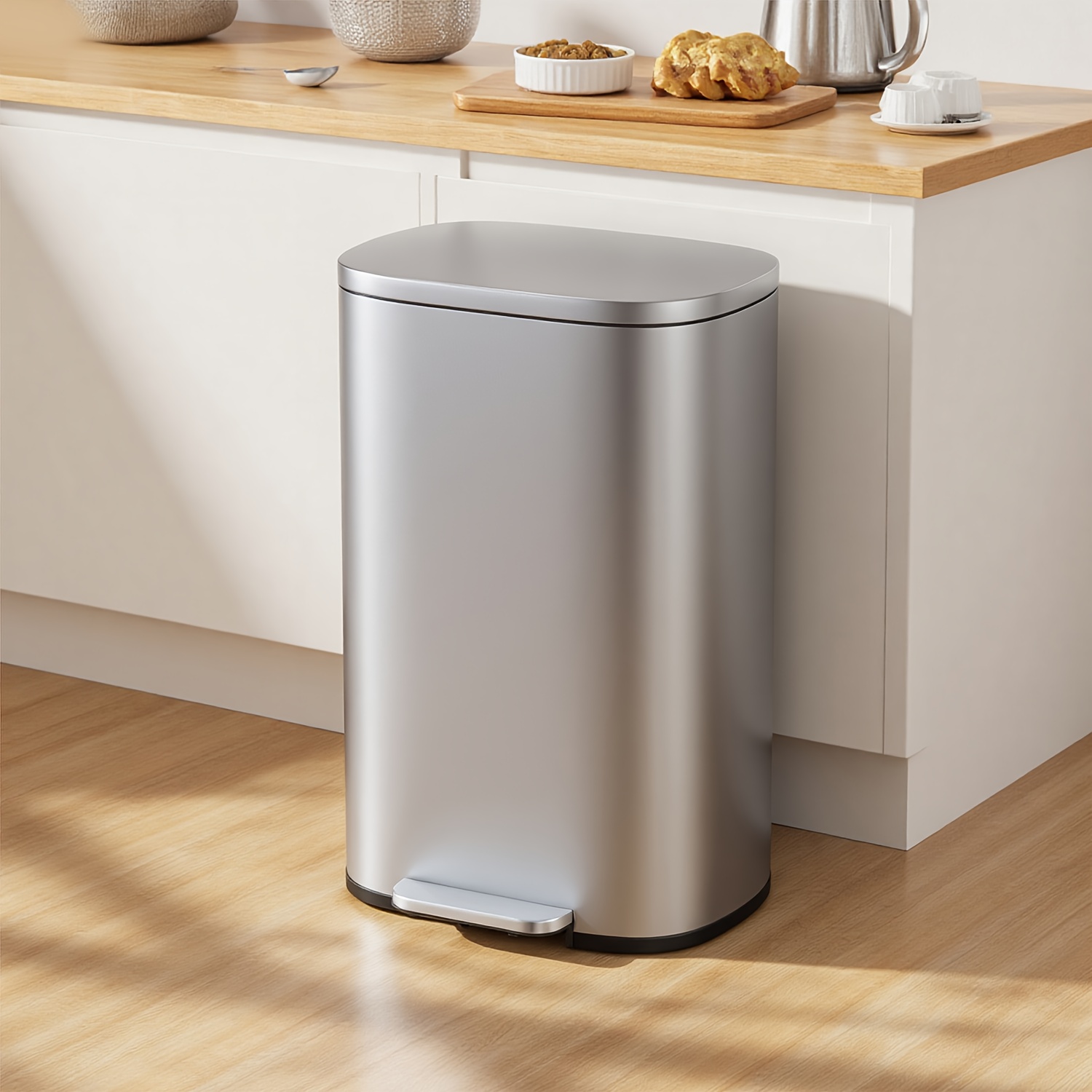 kitchen rubbish bins sold on Temu United States