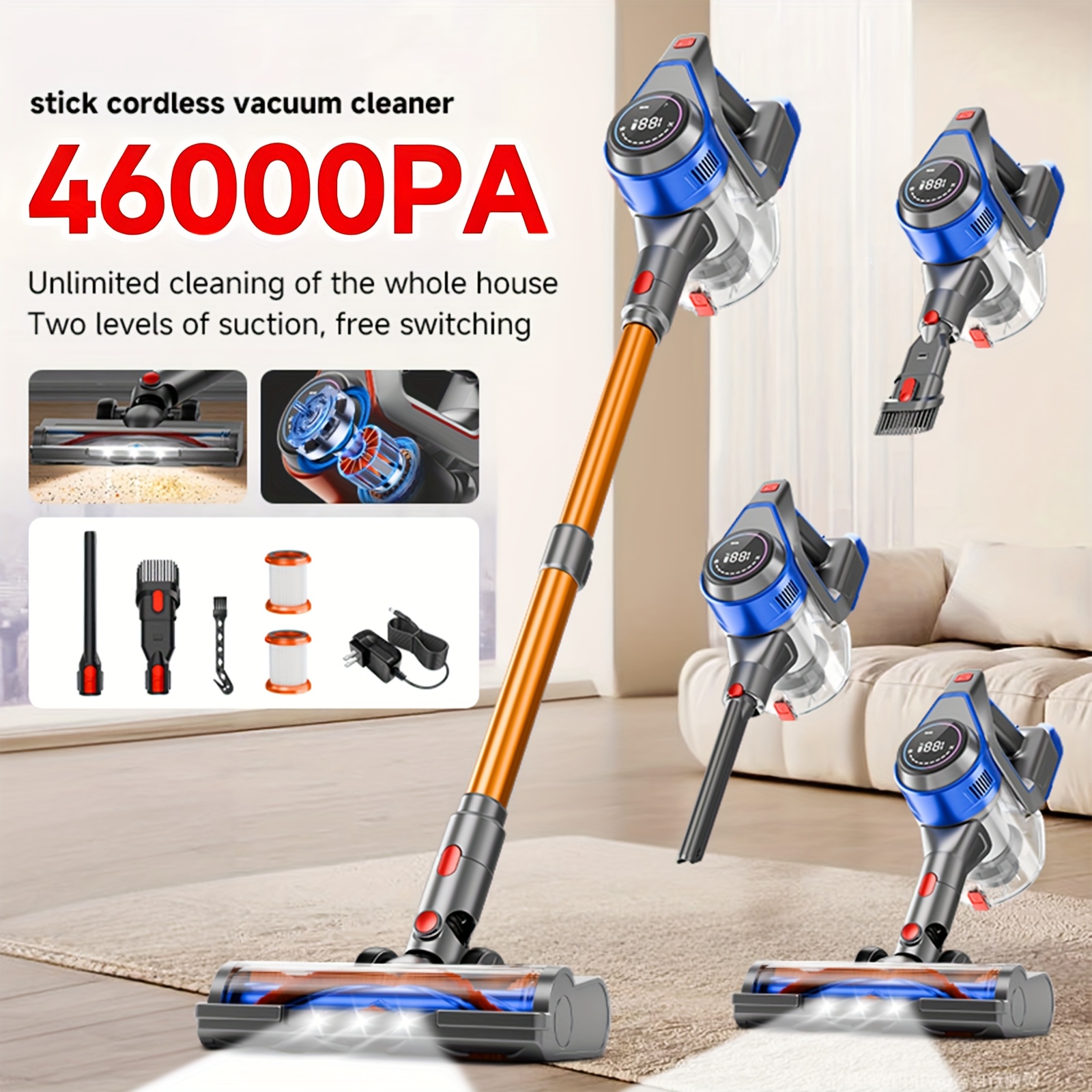 vacuum cleaner sold on Temu United States