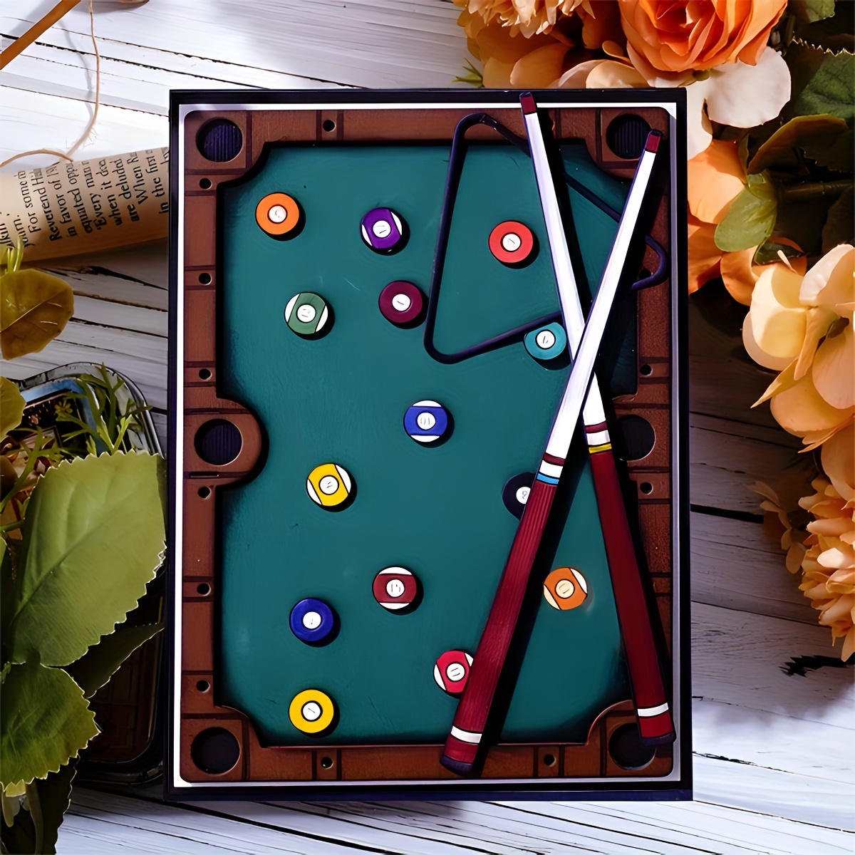 1pc, Billiard Ball Metal Cutting Die, Diy Cardboard Decoration Crafts ...