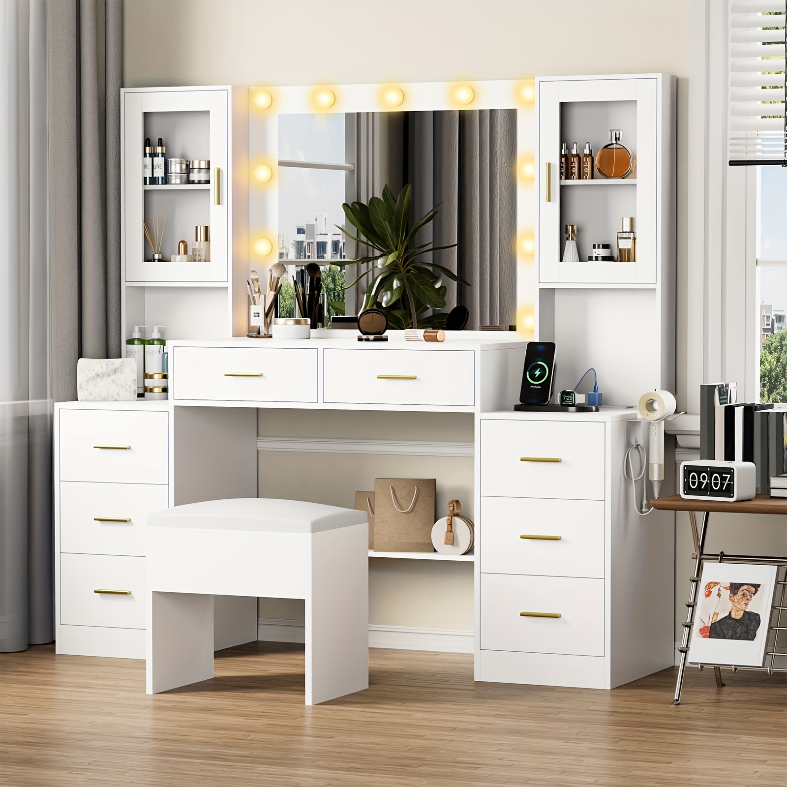vanities sold on Temu United States