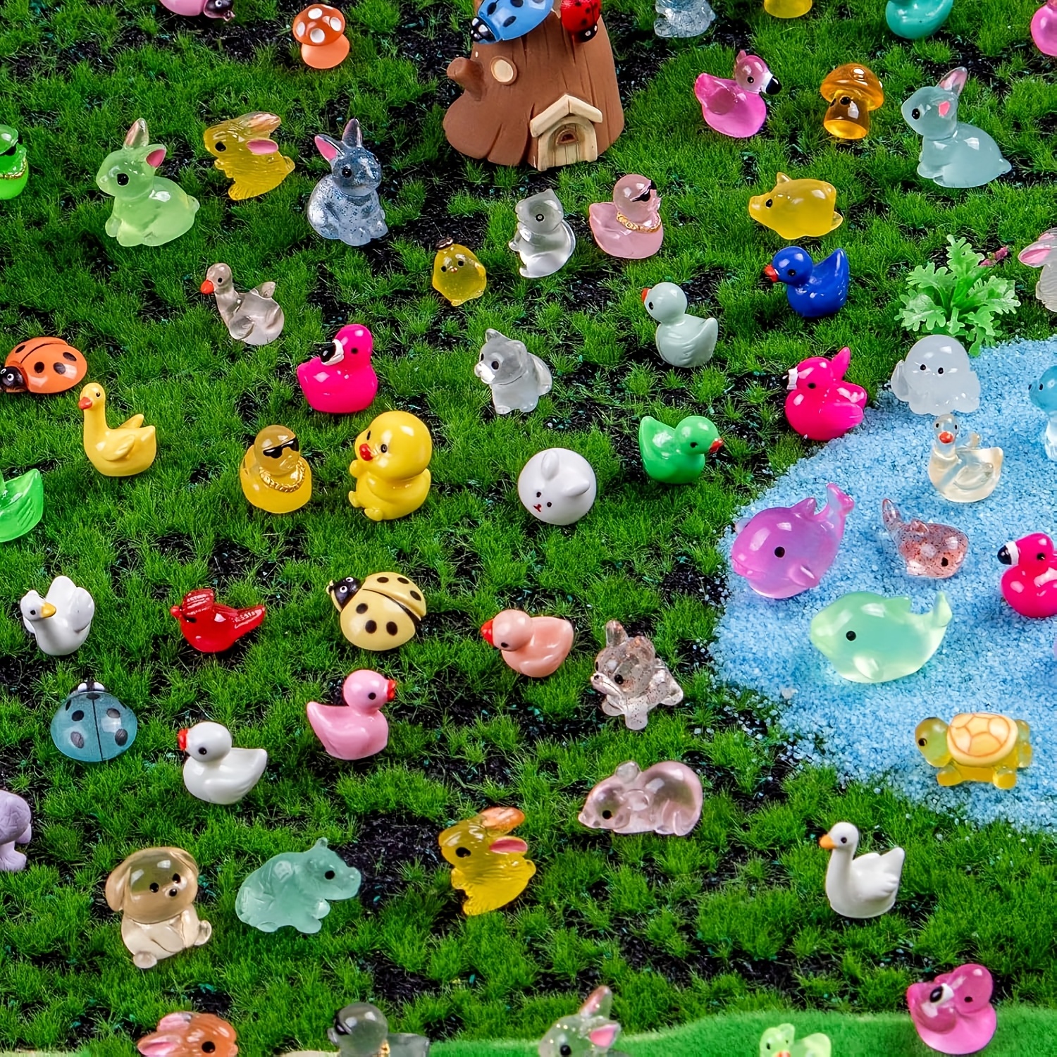resin animals sold on Temu United States