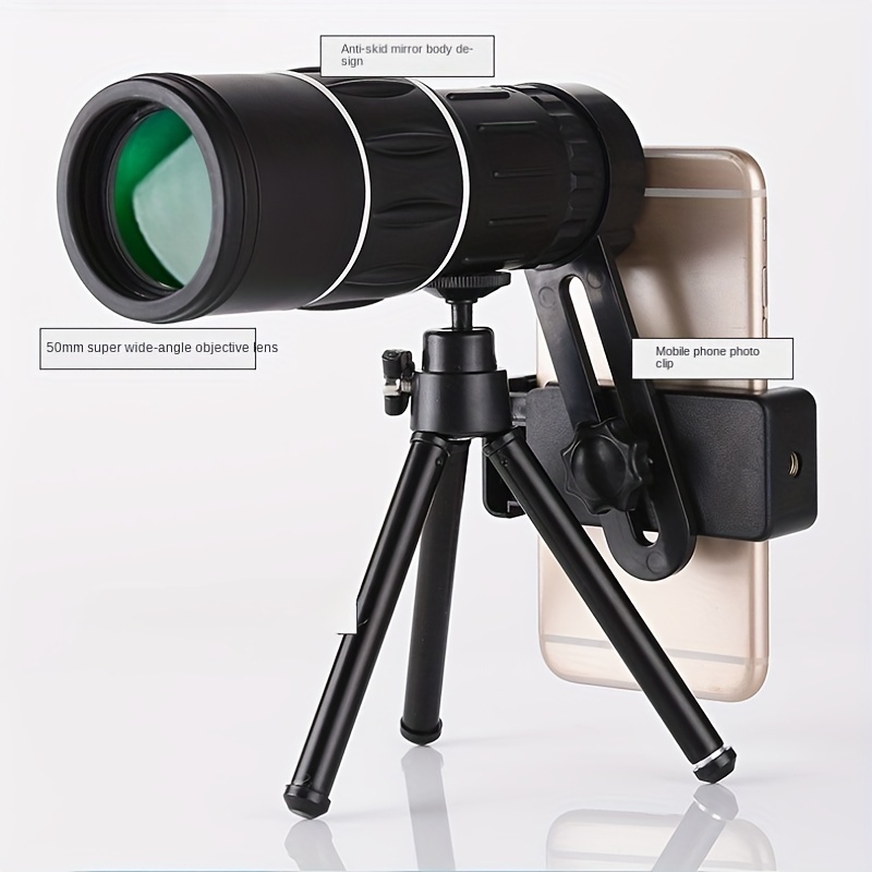 16x52 Monocular Phone Clip - Temu