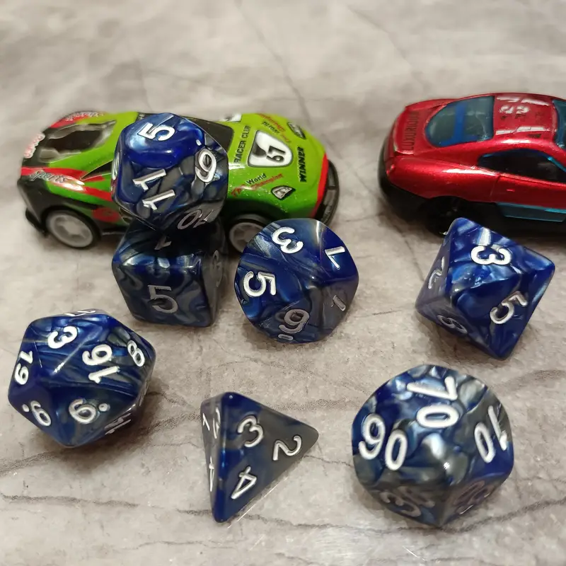 Polyhedral Dice Black Dice Bag Perfect Role Playing Desktop Temu