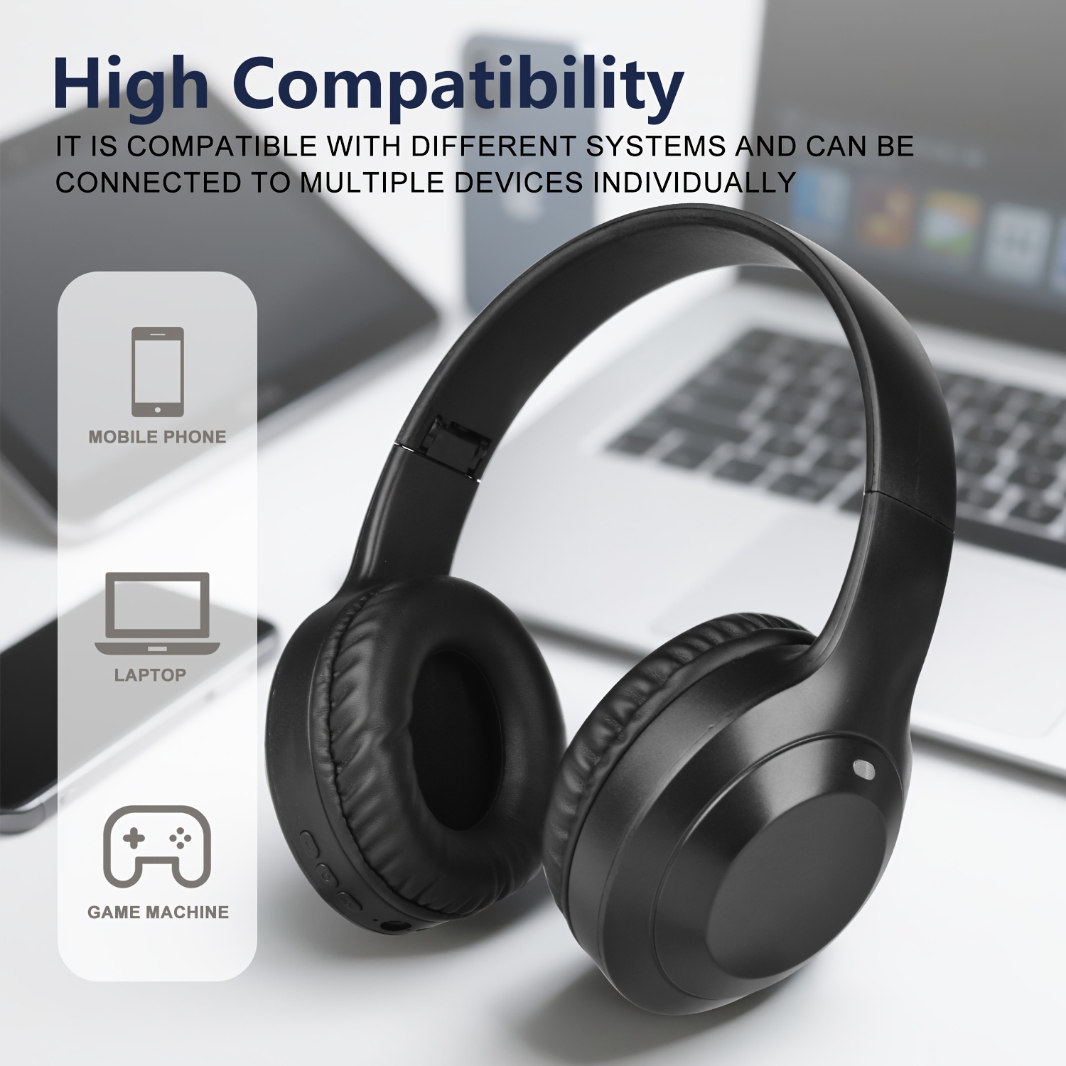 headphones wireless sold on Temu United States